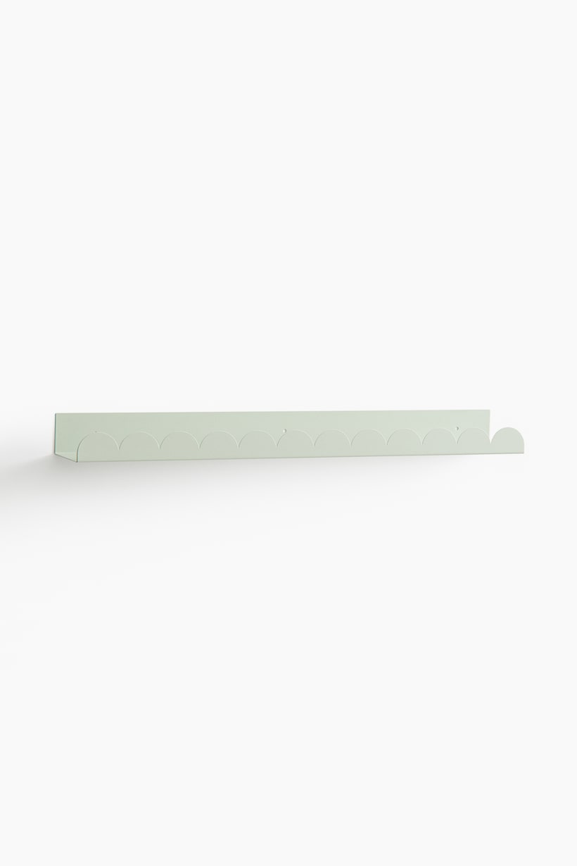 Light dusty green Metal Wall Shelf at H&M Home | H&M US