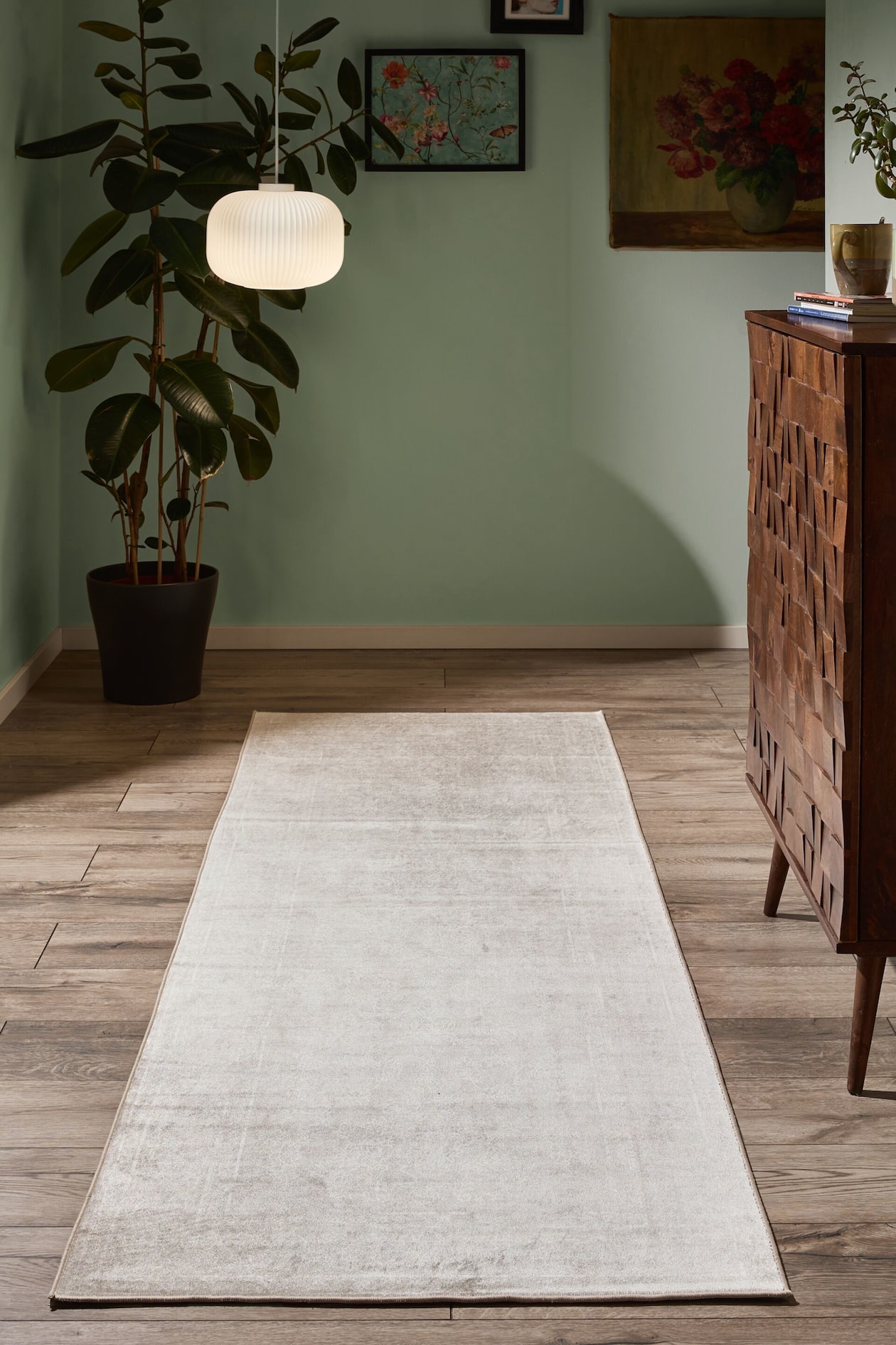 Washable Runner Miray - Cream/beige - benuta - HOME | H&M BE