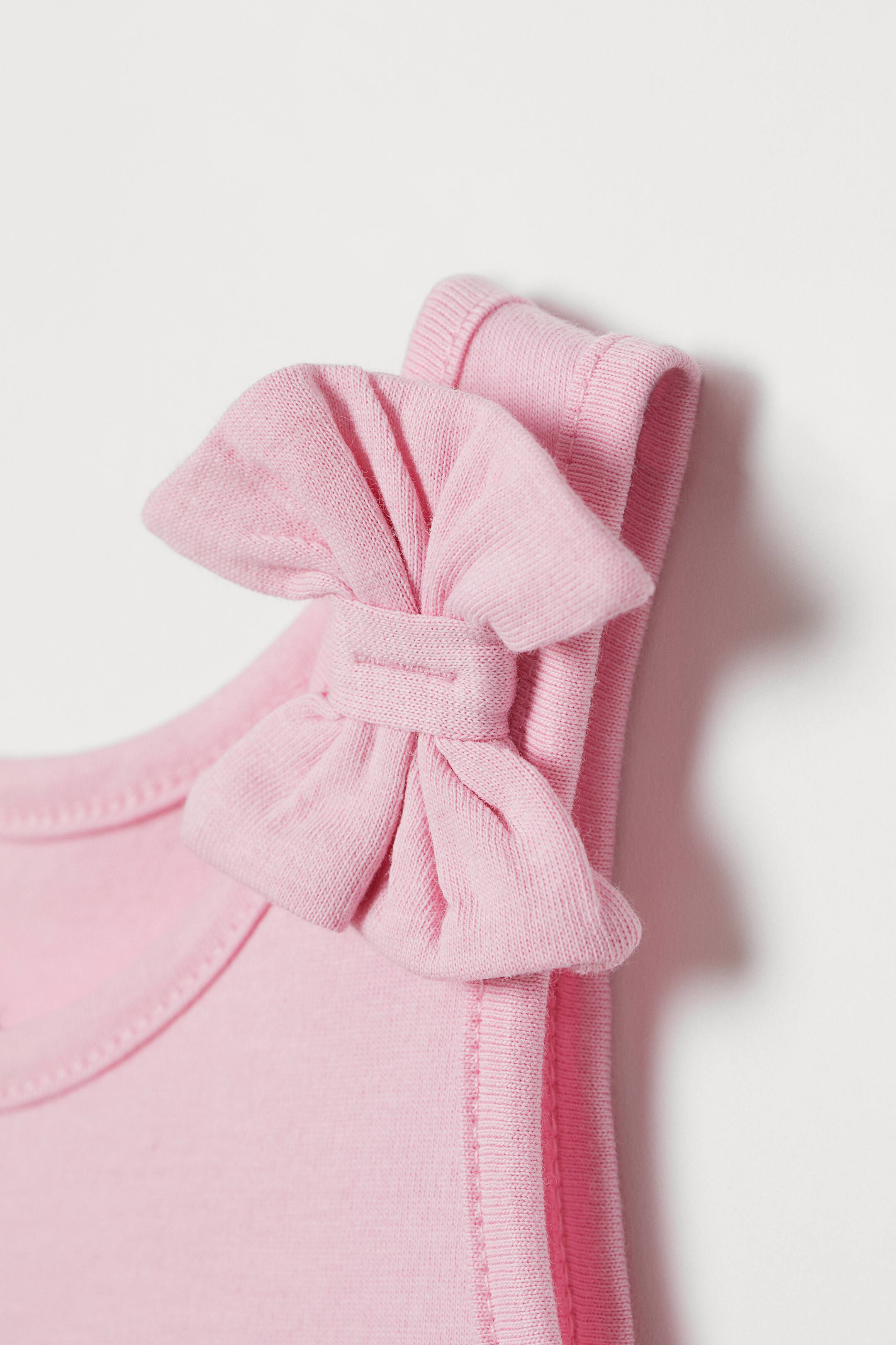 2-pack Tank Tops - Sleeveless - Pink/hearts - Kids | H&M US