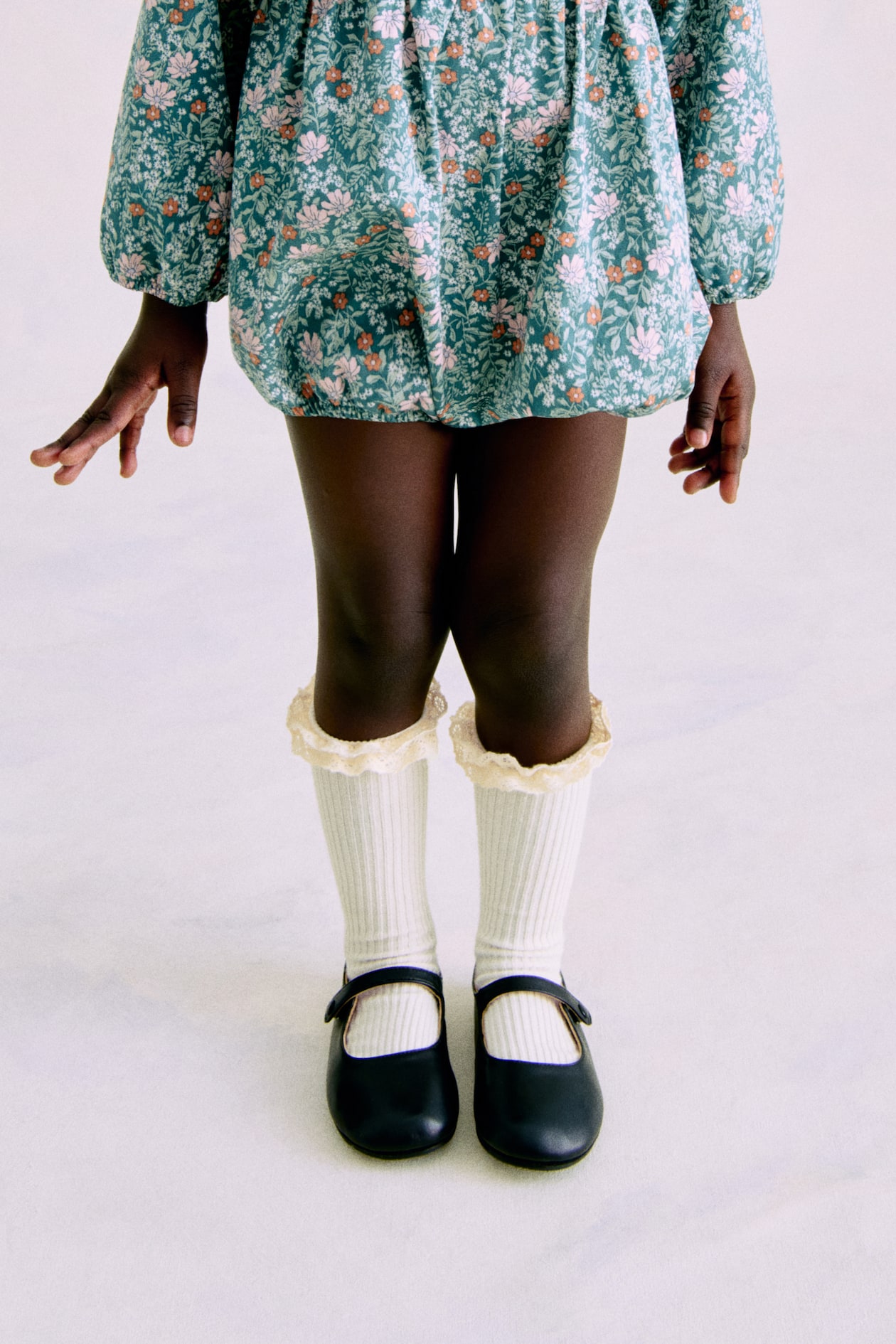 Calcetines con olanes de crochet - Crema - Kids | H&M MX