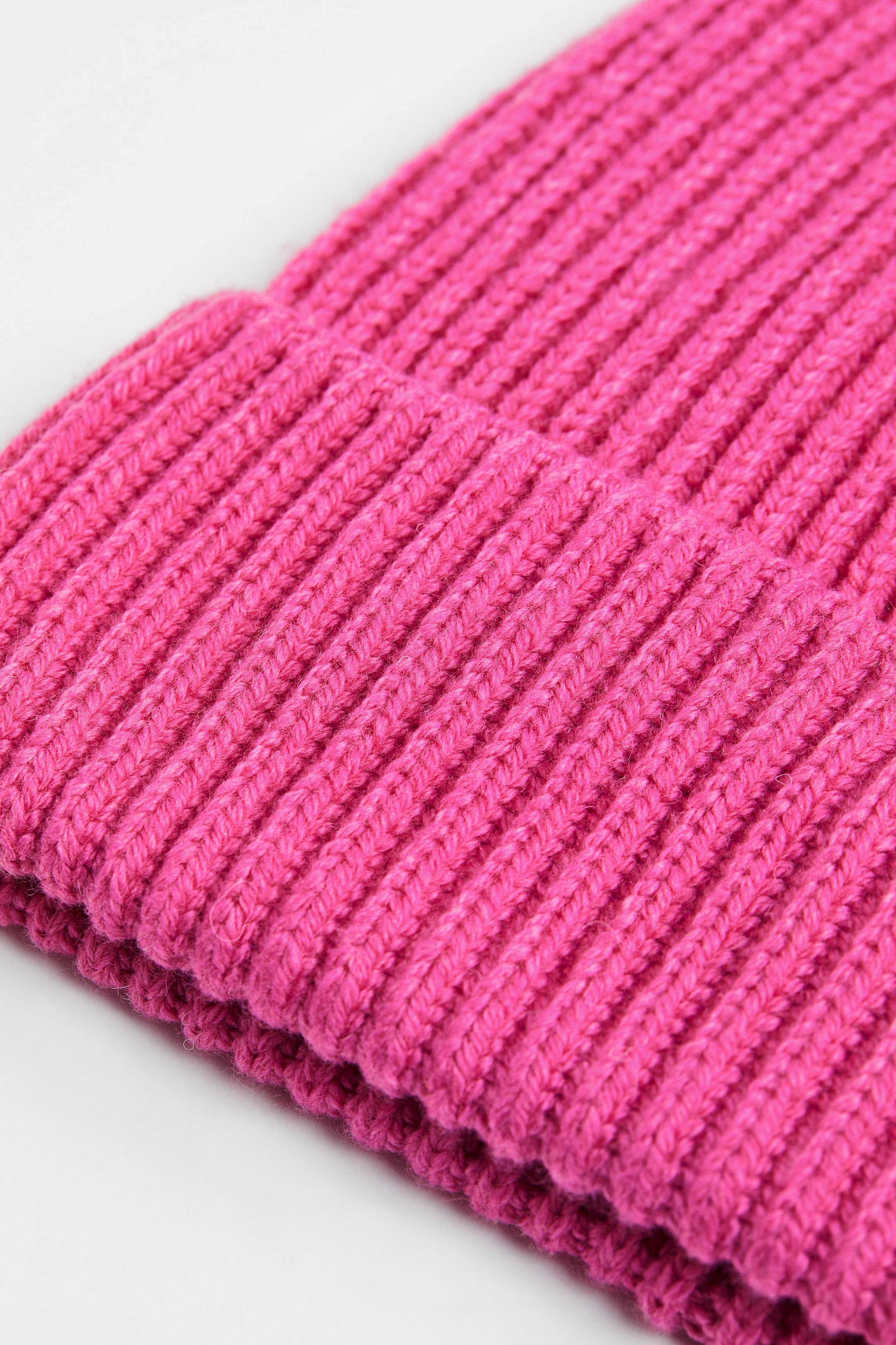 Rib-knit hat - Pink - Ladies | H&M GB