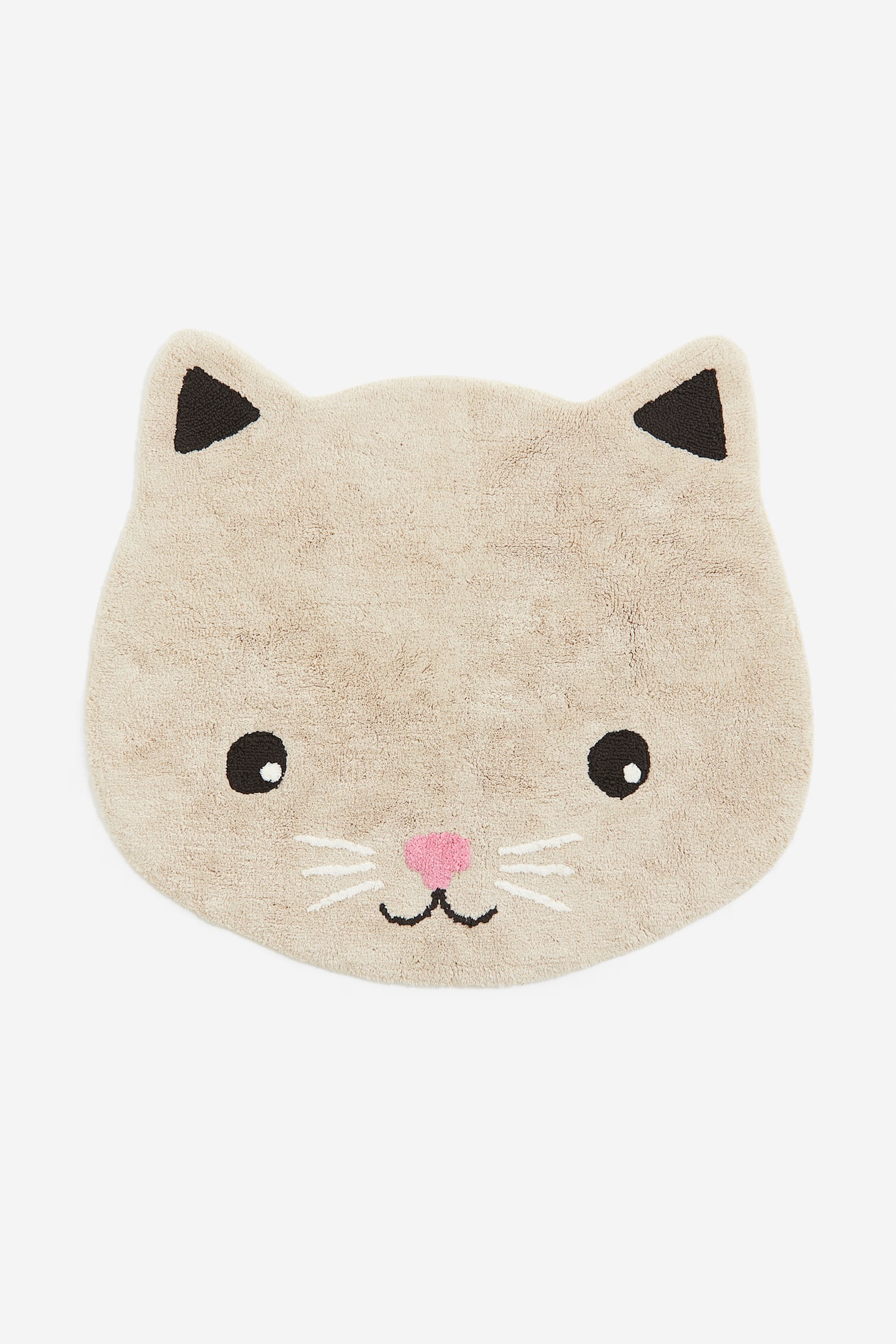 Cat-shaped rug - Light beige - Home All | H&M GB