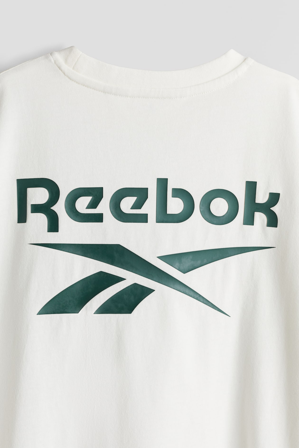 Oversized T-shirt with Printed Motif - White/Reebok - Kids | H&M US