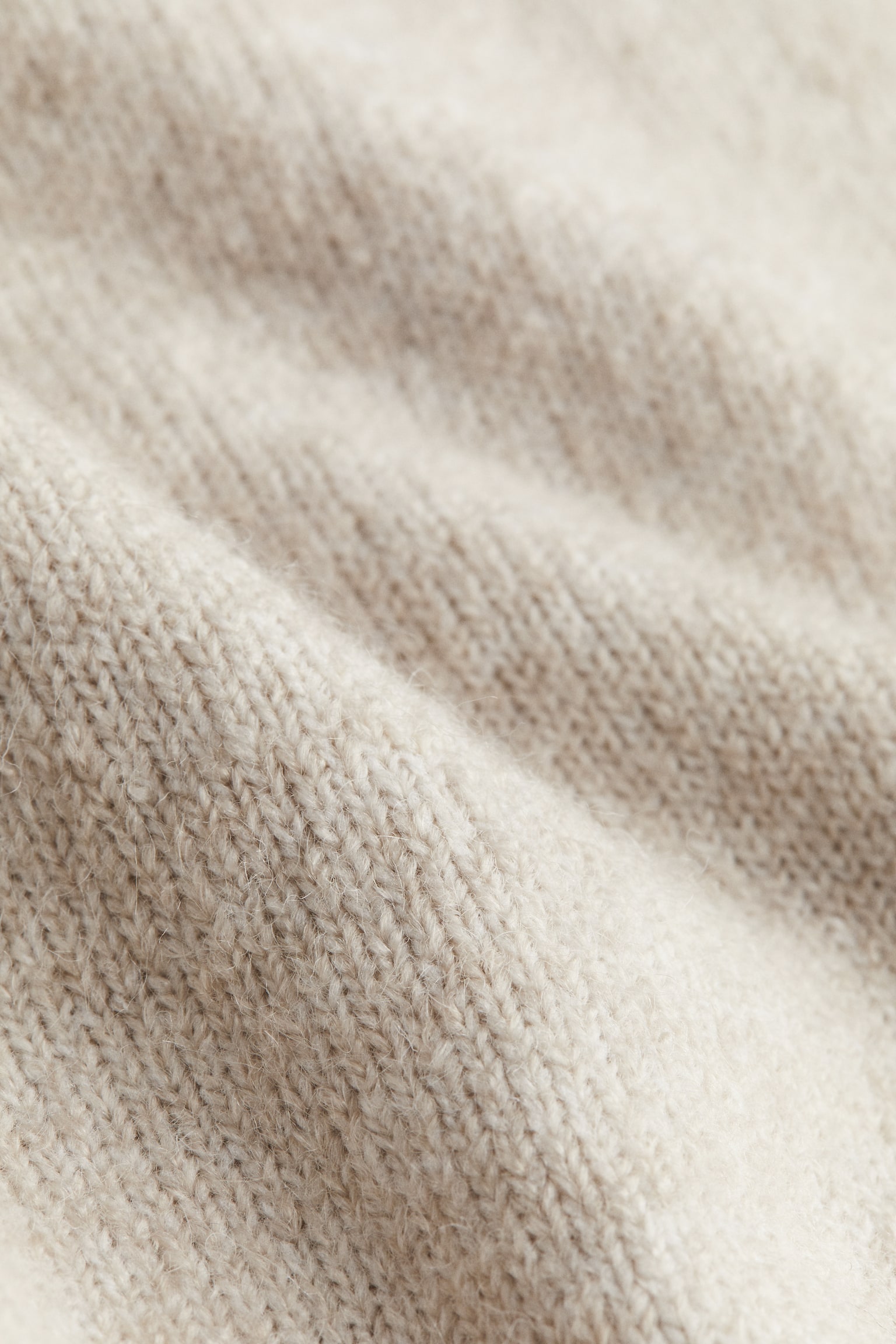 Women's Light beige Fine-knit Sweater | H&M US