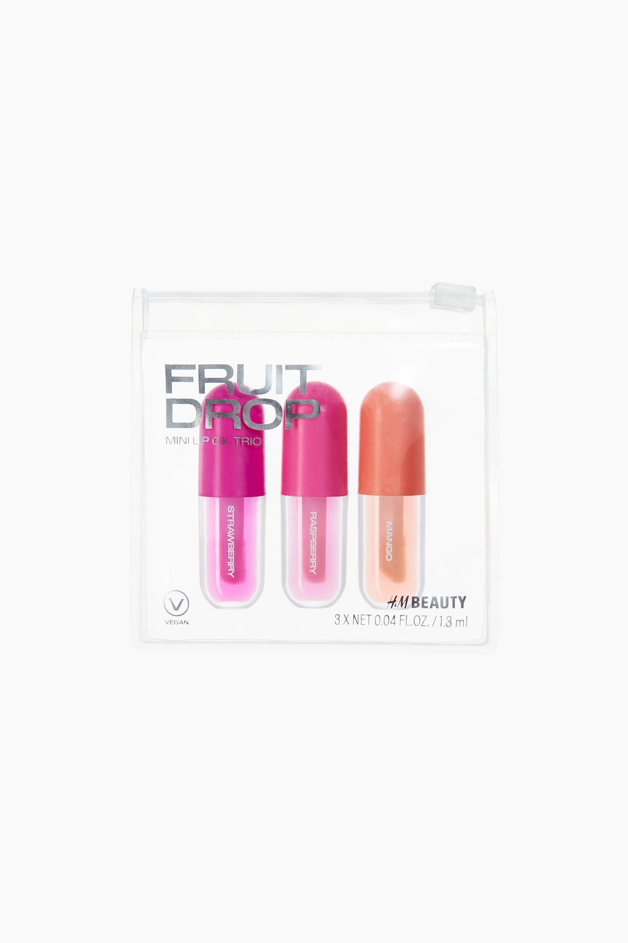 Mini lip oil trio - Pink/Bright pink/Orange - Beauty all | H&M GB