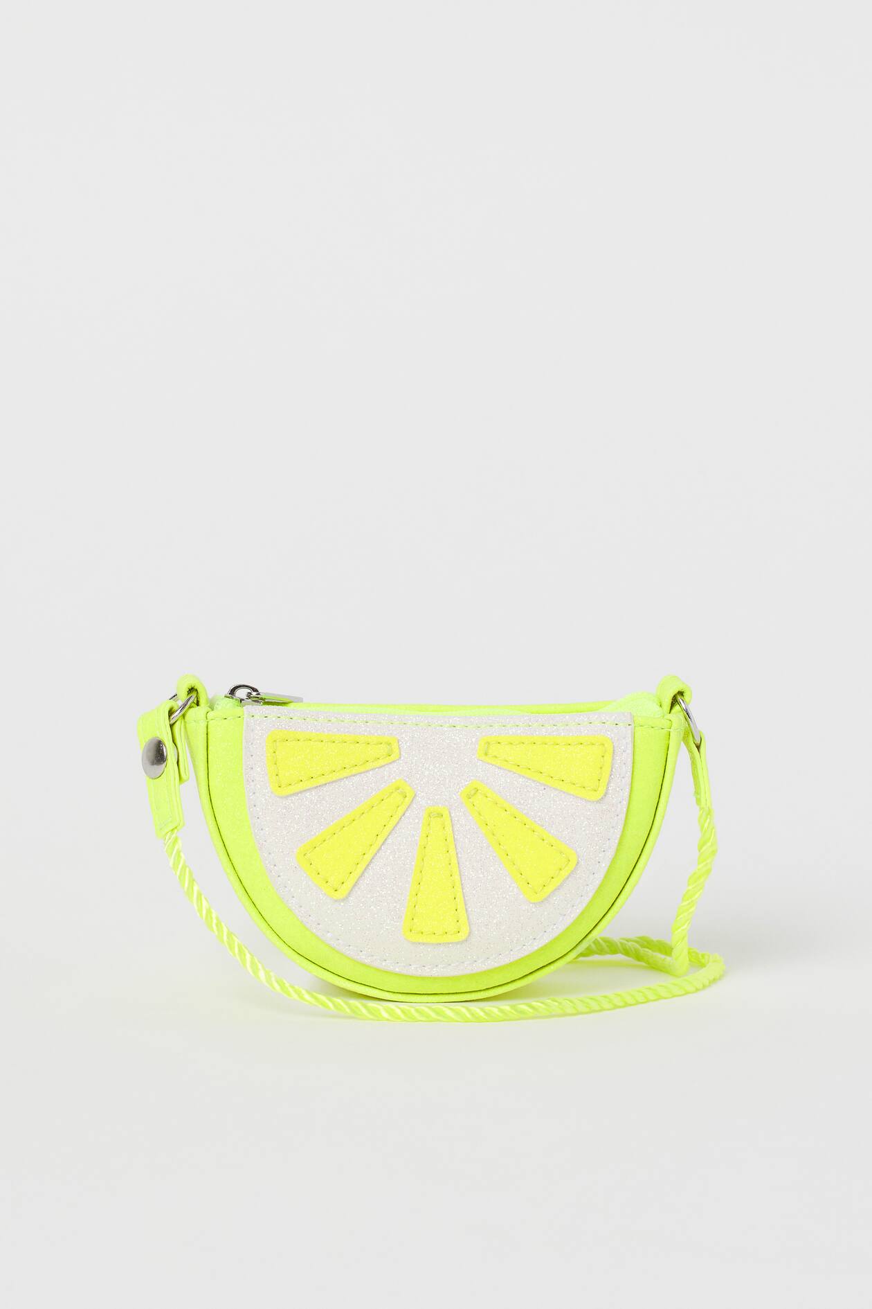 Glitzernde Handtasche - Neongelb/Zitrone - Kids | H&M DE