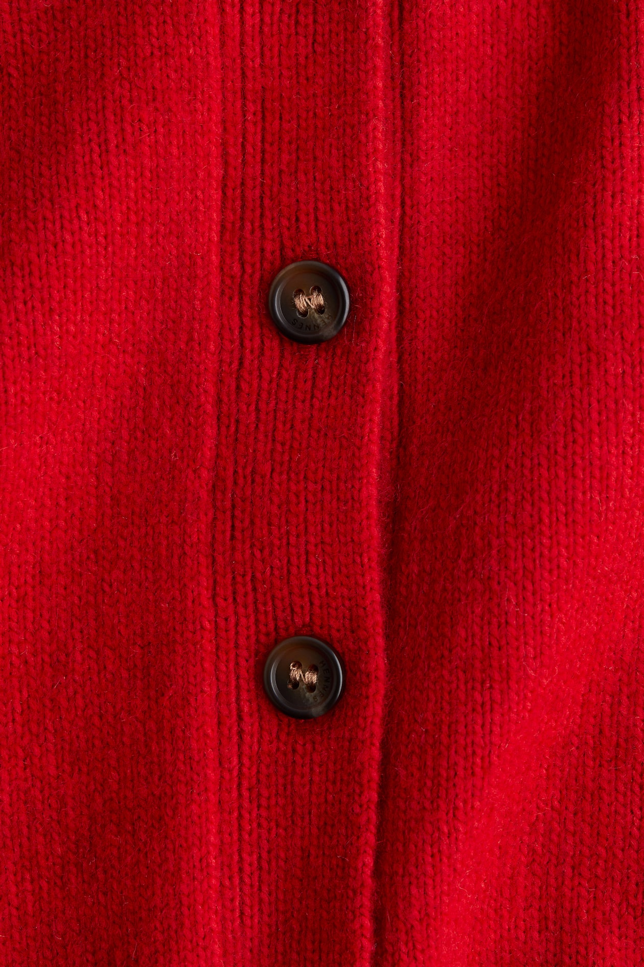 Short-Sleeved Cardigan with Collar - Red - Ladies | H&M US