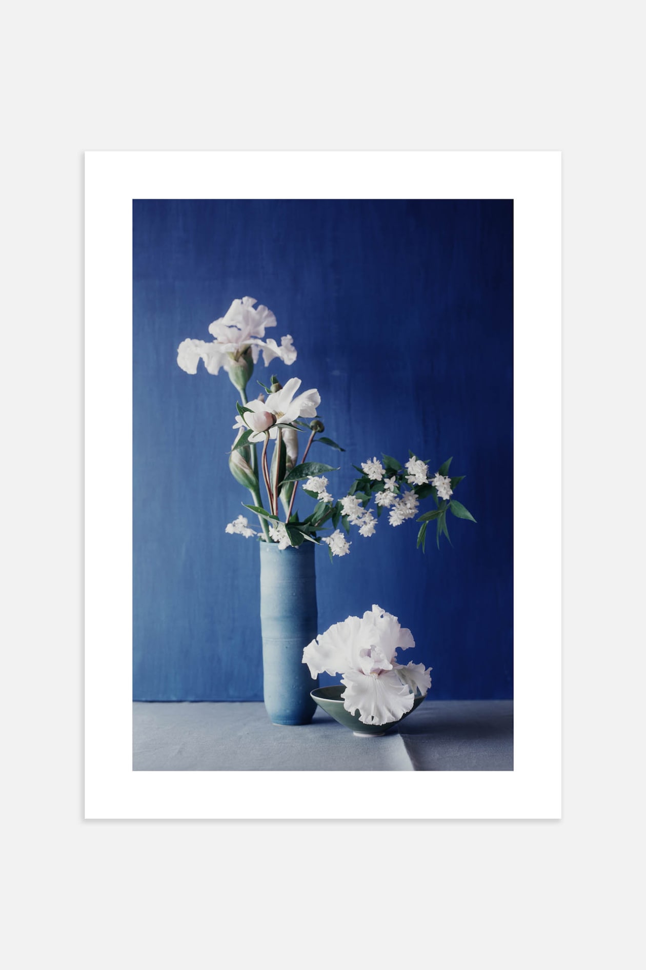Blue/white Blue Vase Still Life Poster at H&M Home | H&M GB
