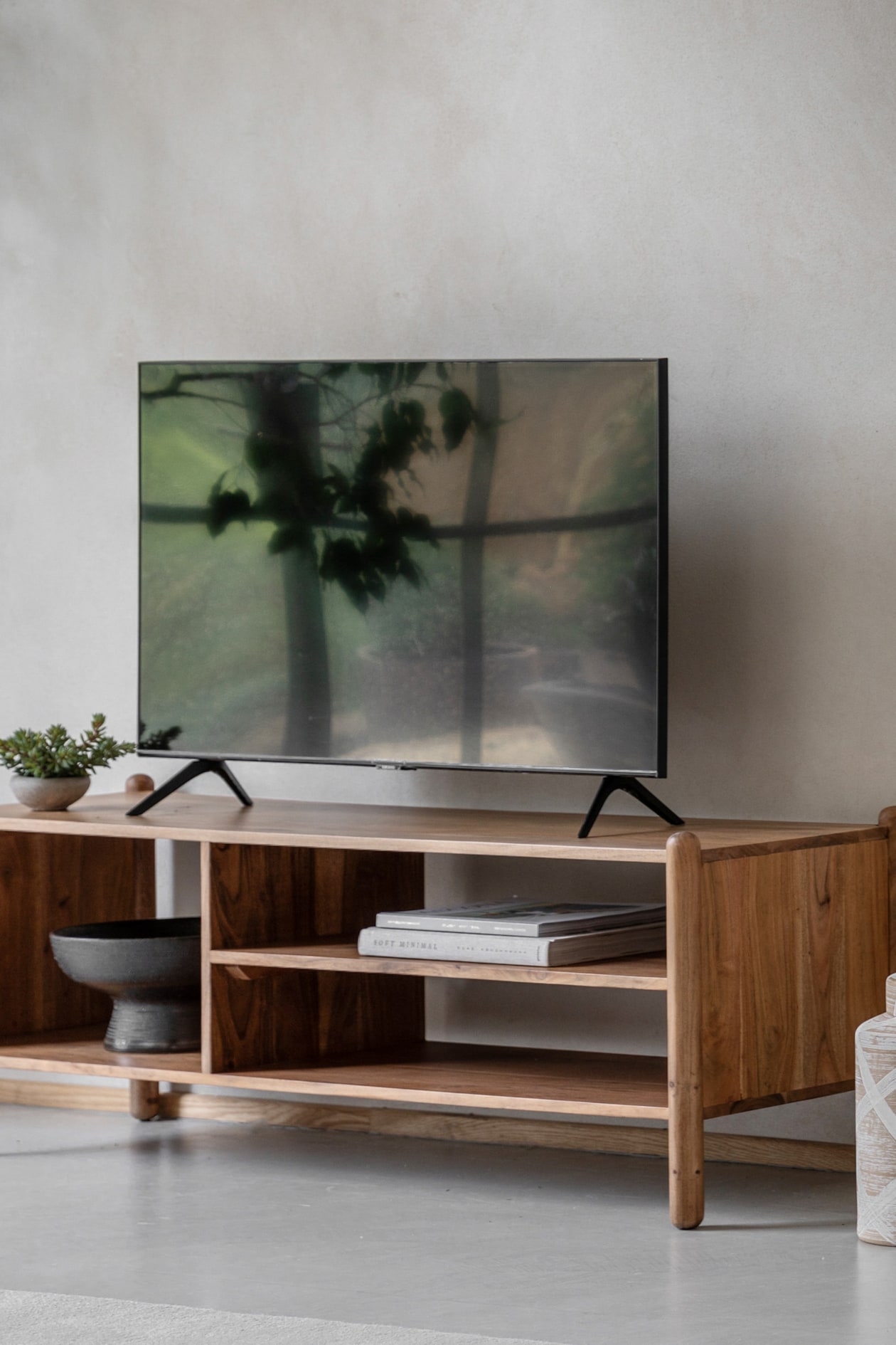 Acacia Wood Media Unit - Natural - Gallery Direct - Home All | H&M GB