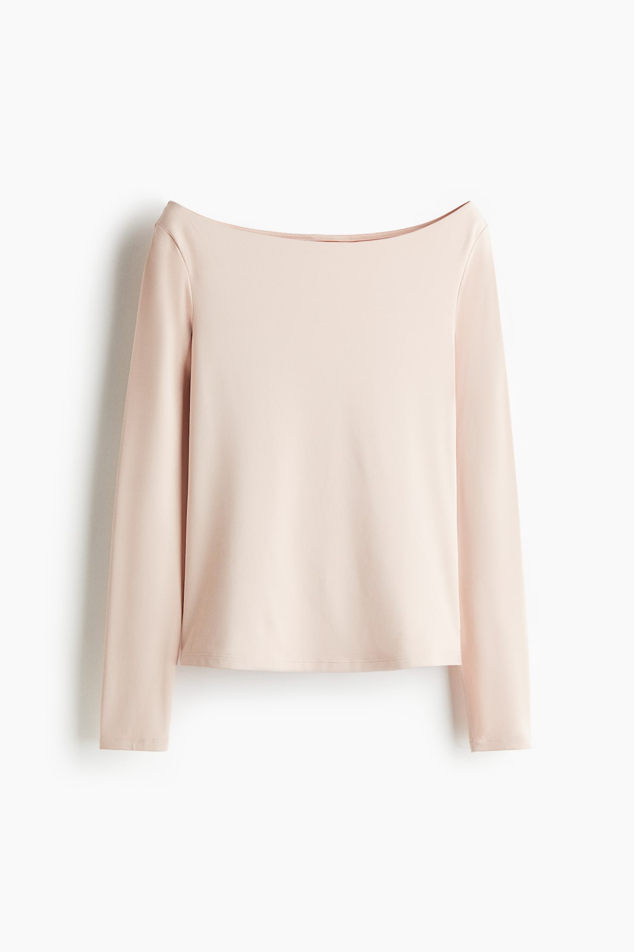 Top con cuello de ojal - Rosa palo - Ladies | H&M MX