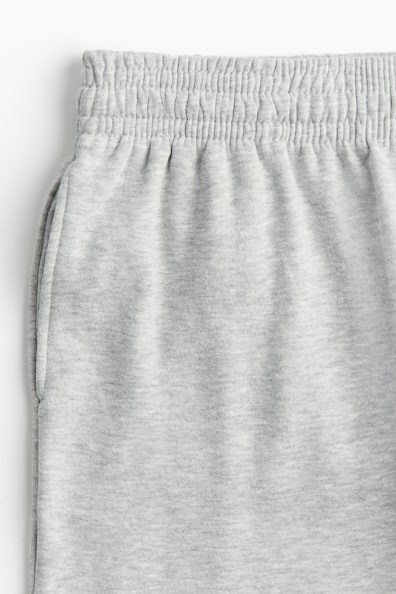 Joggers anchos - Gris jaspeado claro - Ladies | H&M MX