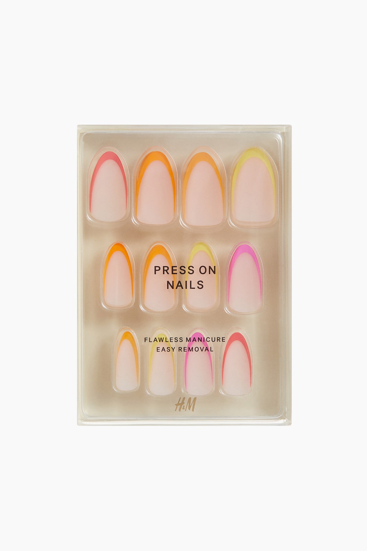 Press-on nails - Fruity French Tip - Beauty all | H&M IE