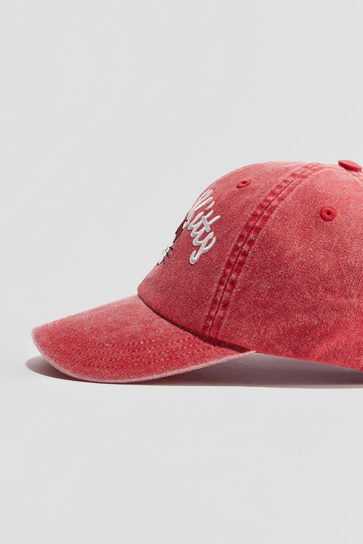 Red/Hello Kitty Twill Cap with Motif for kids | H&M US