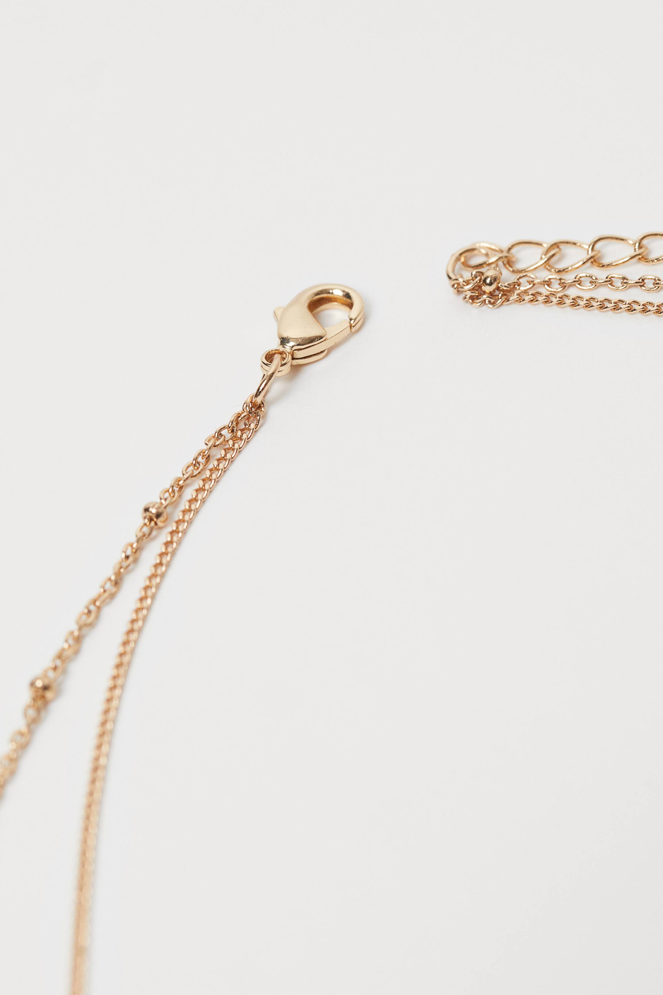 Collier à deux rangs - Doré - FEMME | H&M FR