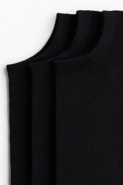 Women's Black 7-Pack Ankle Socks | H&M US