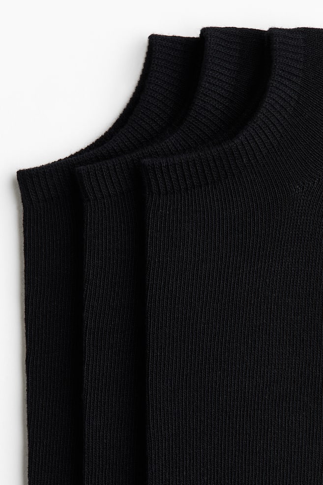 Women's Black 7-Pack Ankle Socks | H&M US