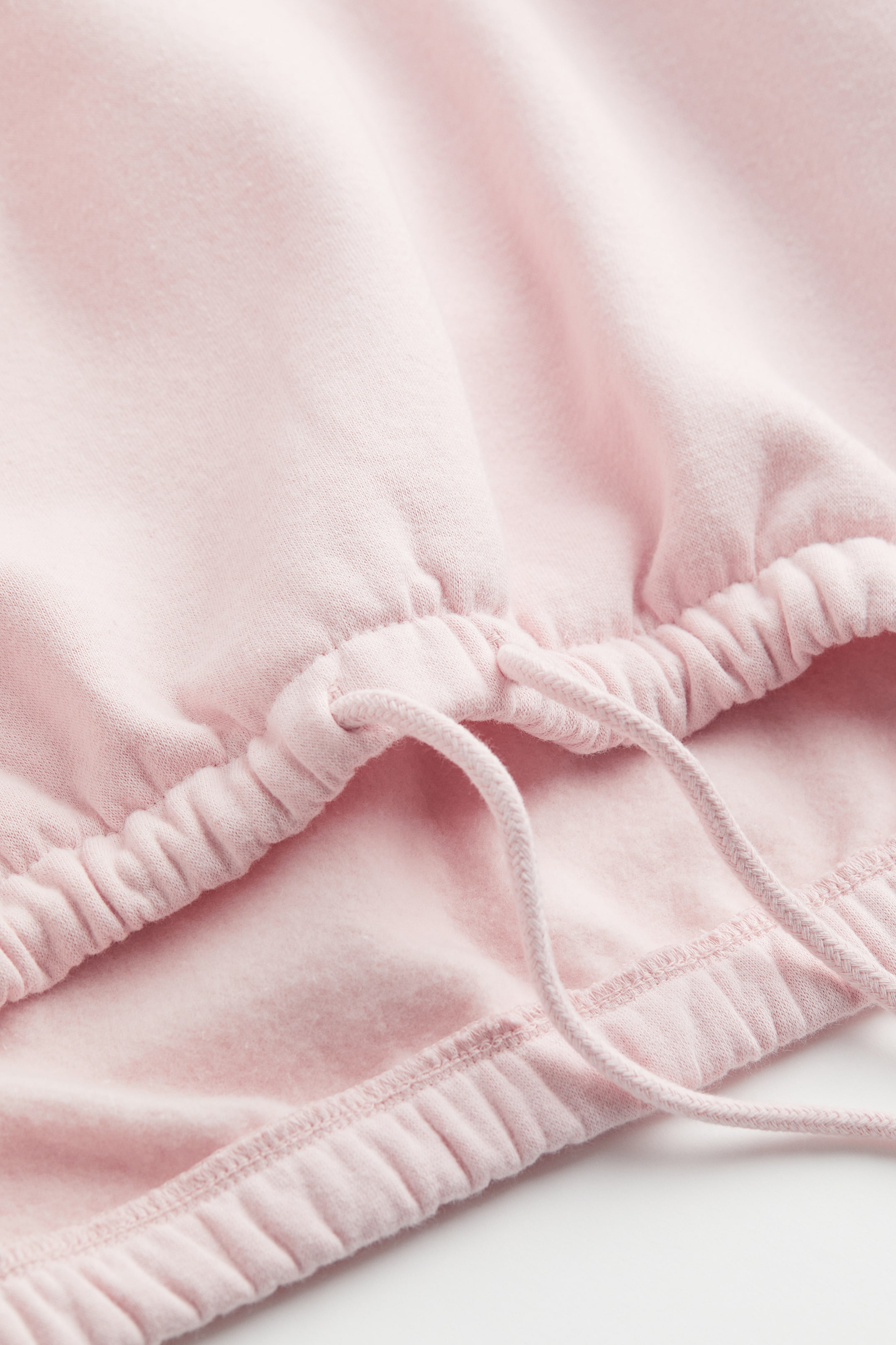 Drawstring sweatshirt - Light pink - Ladies | H&M IN