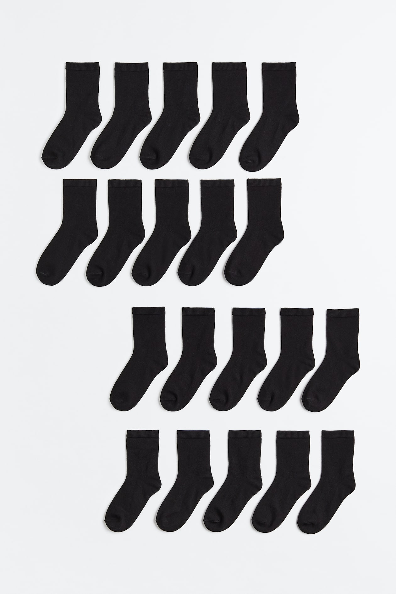 20-pack Socks - Black - Kids | H&M AU