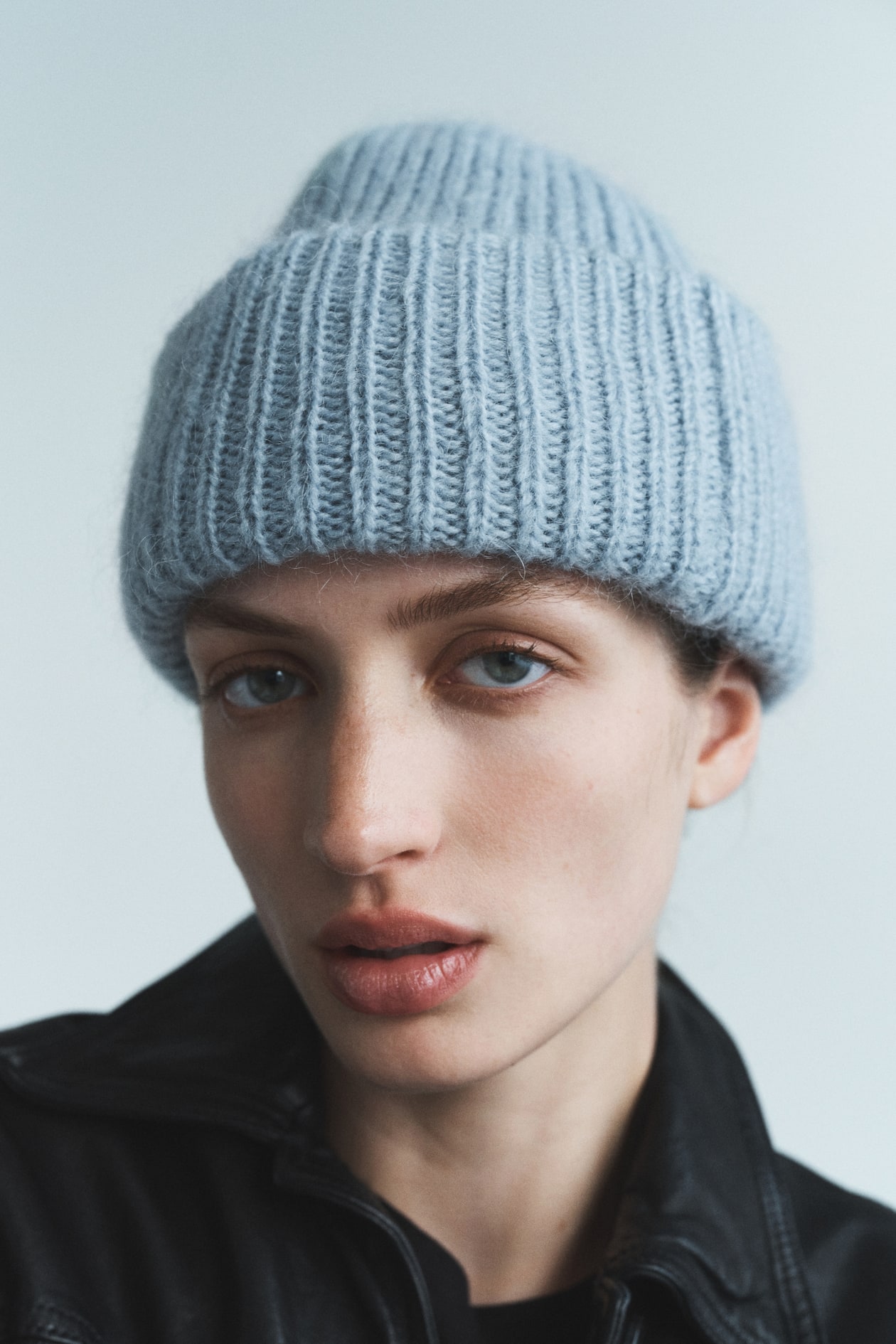 Gorro em mistura de mohair - Turquesa claro - SENHORA | H&M PT