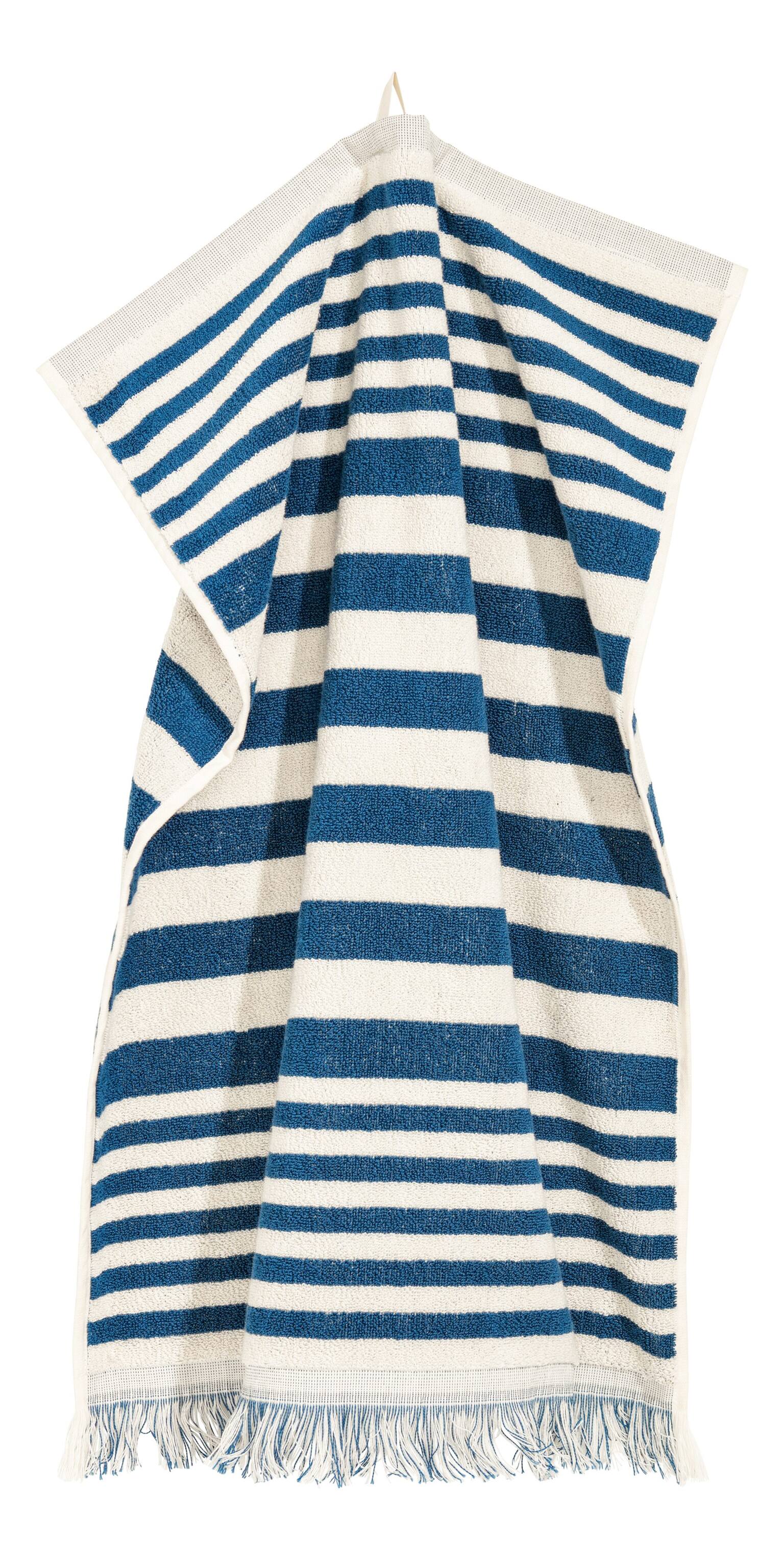 Striped Hand Towel - Blue/white striped - Home All | H&M US