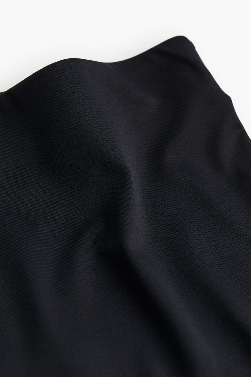 Women's Black Microfiber Maxi Skirt | H&M CA