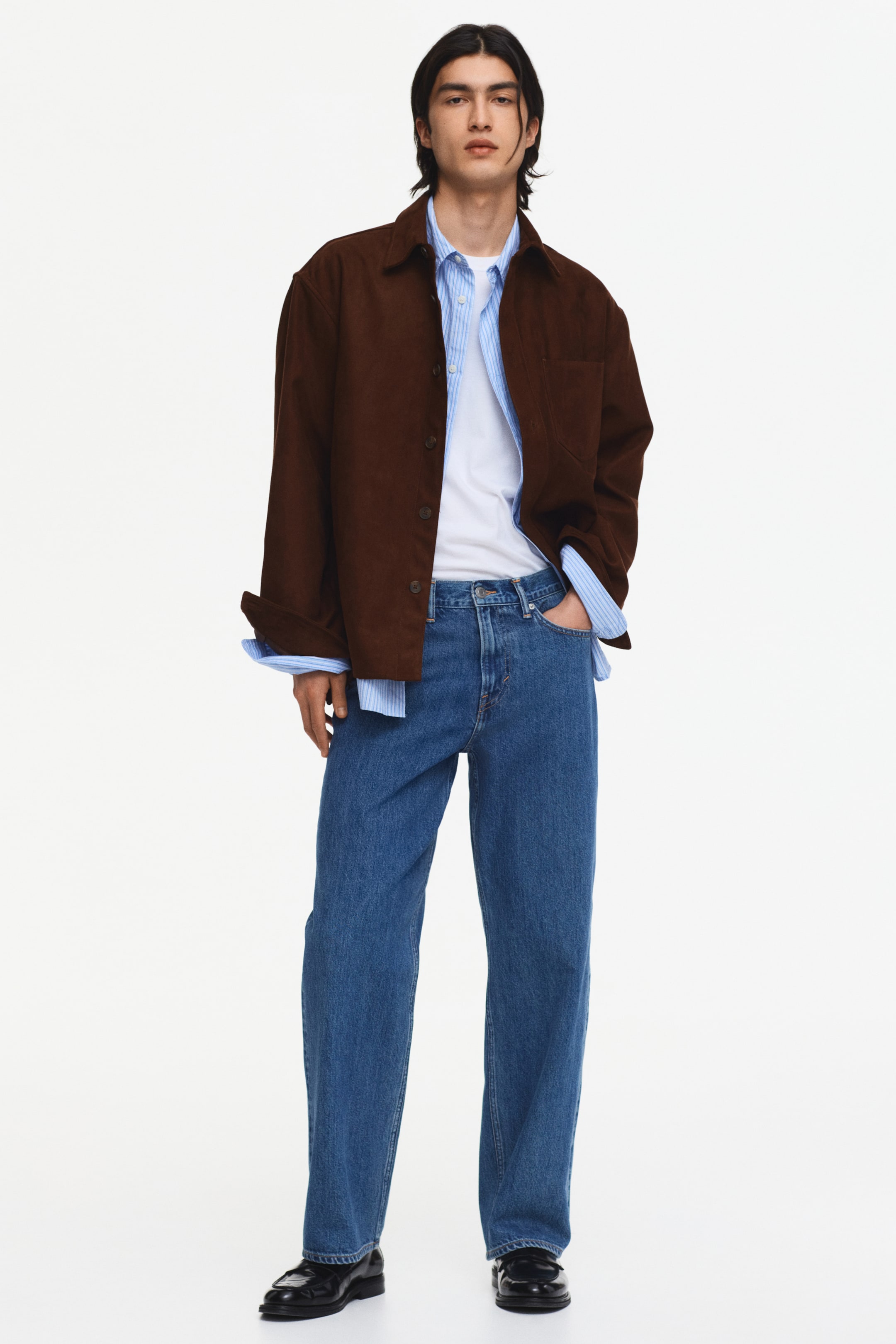 Men’s Brown Overshirt | H&M IN