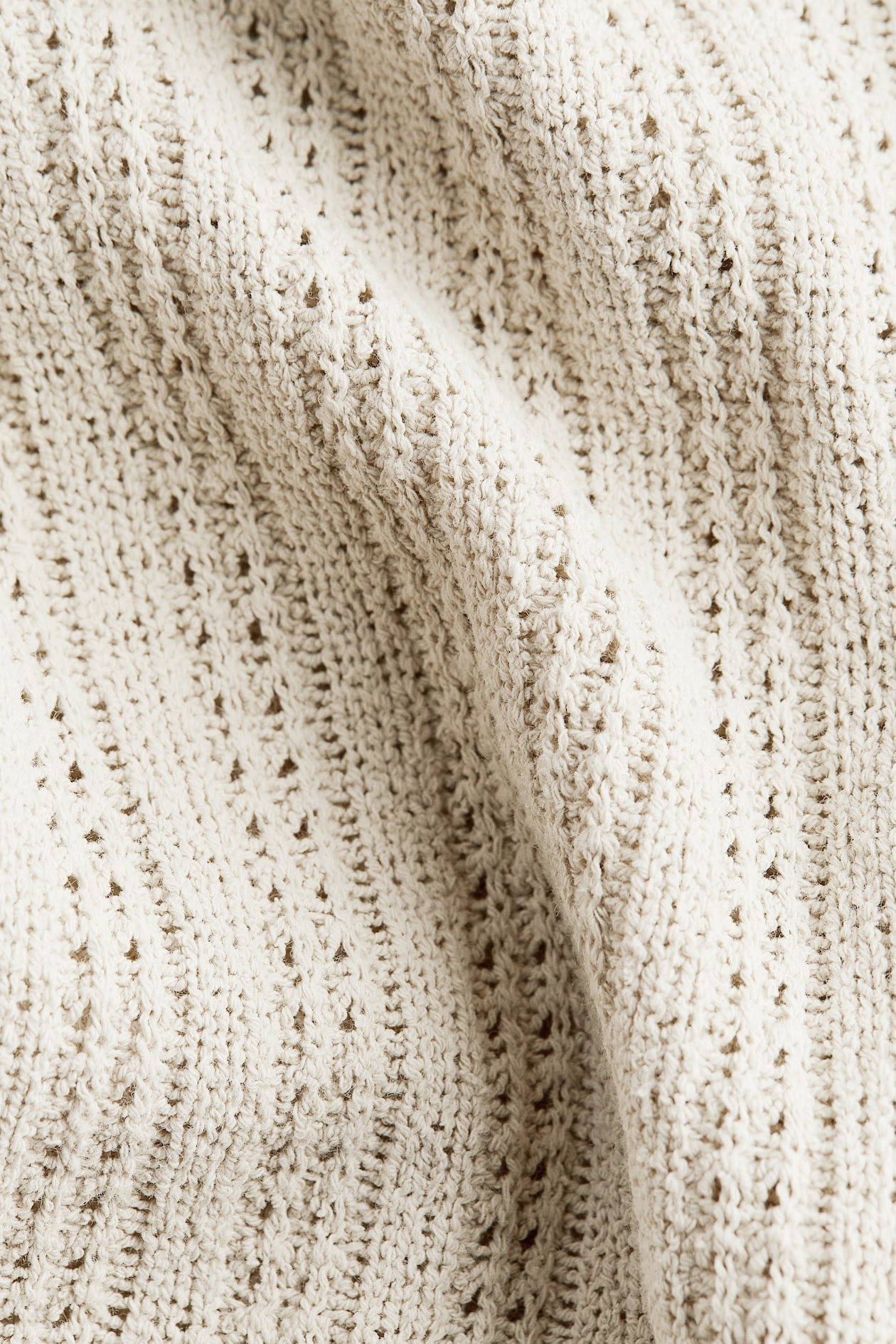 Women's Greige Pointelle-knit strappy top | H&M GB
