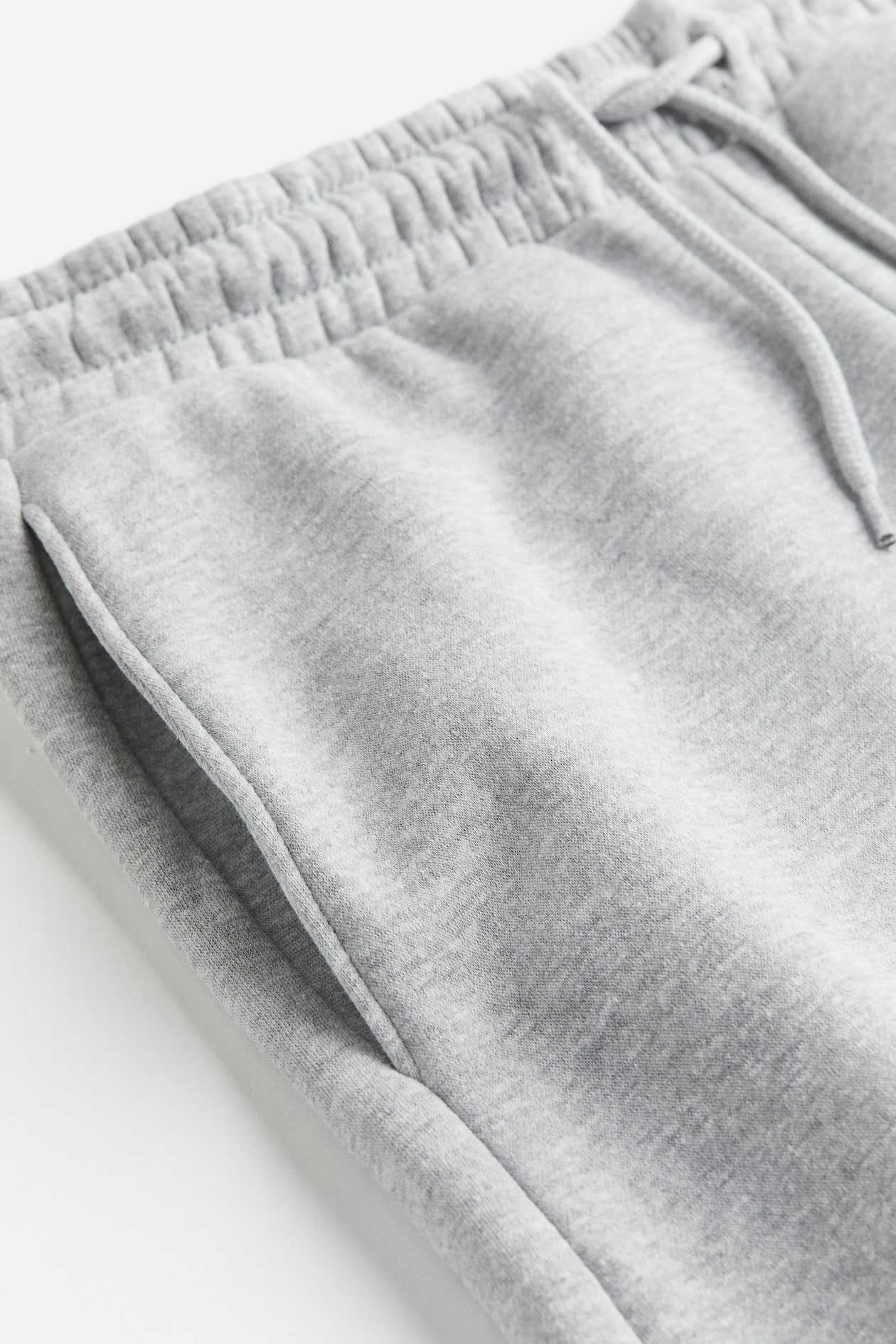 Women's Light grey marl Wide joggers | H&M IN
