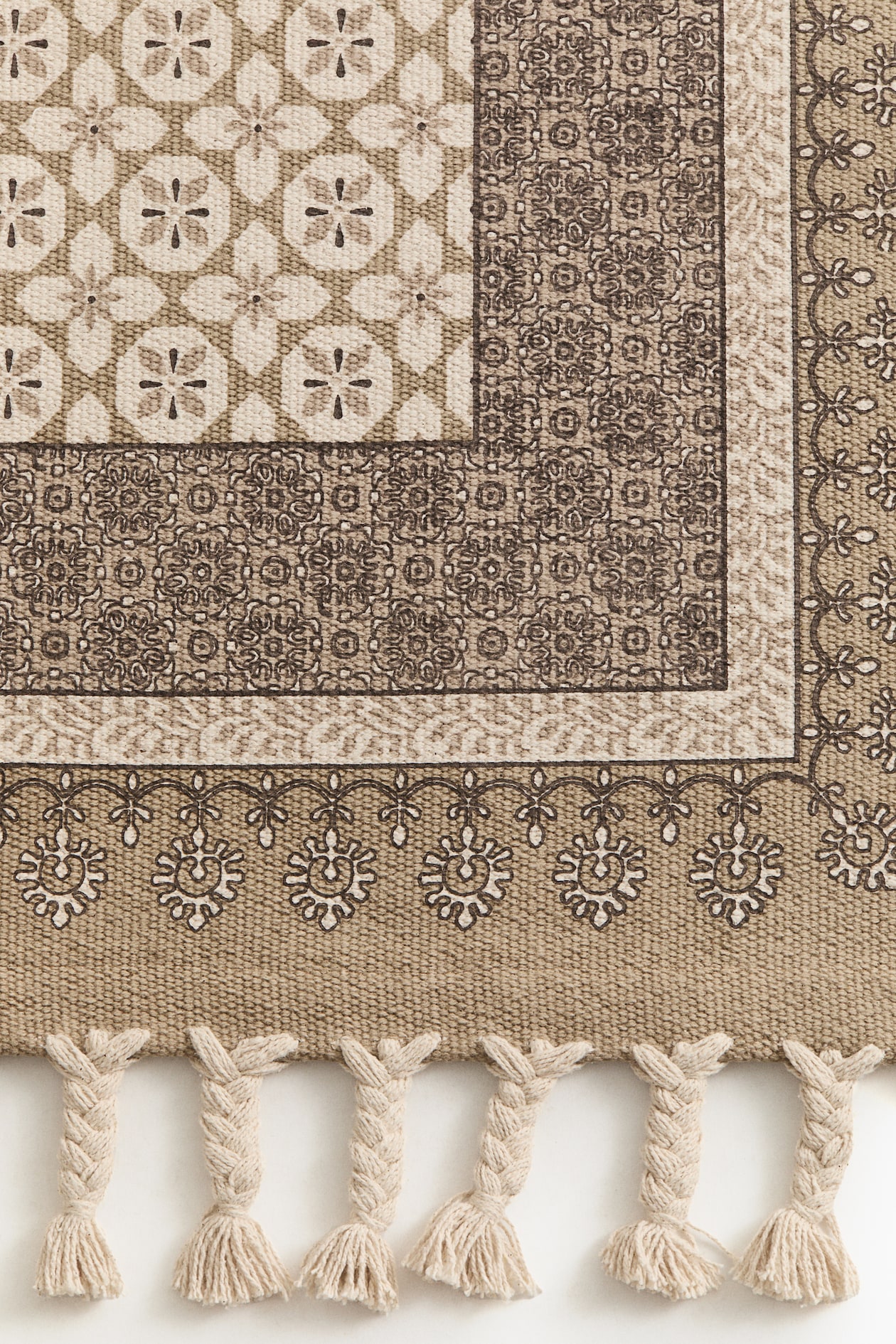 Patterned Runner Rug - Beige/patterned - Home All | H&M US
