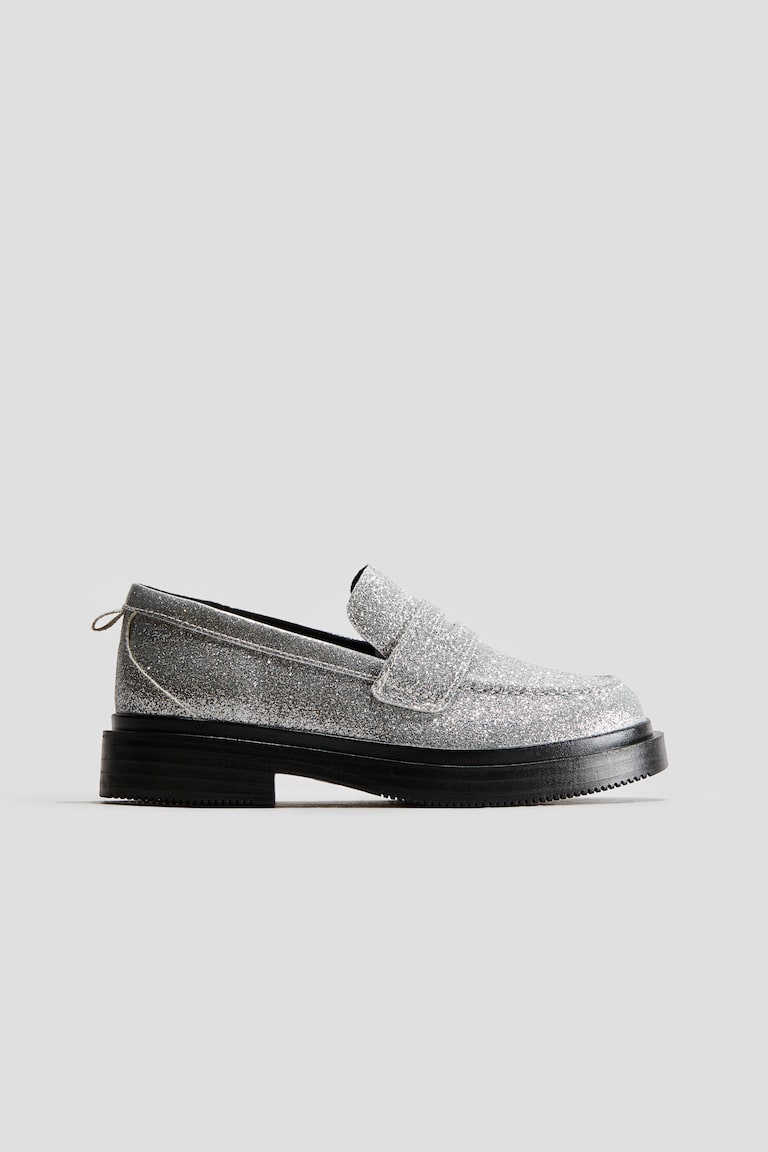 Loafer - Silberfarben/Glitzer - Kids | H&M DE