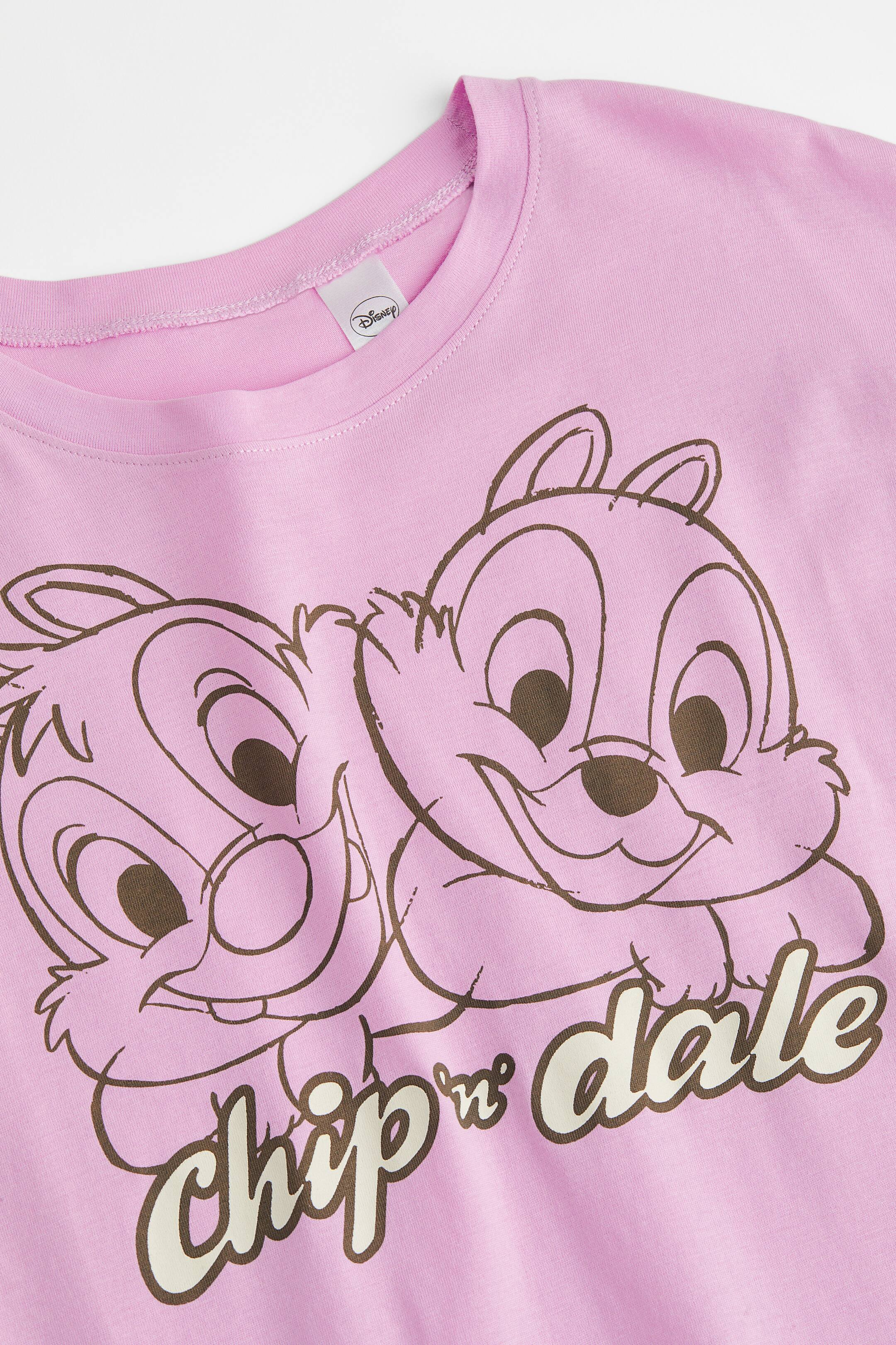 Spavaćica sa aplikacijom - Ružičasta/Čip i Dejl - Kids | H&M RS