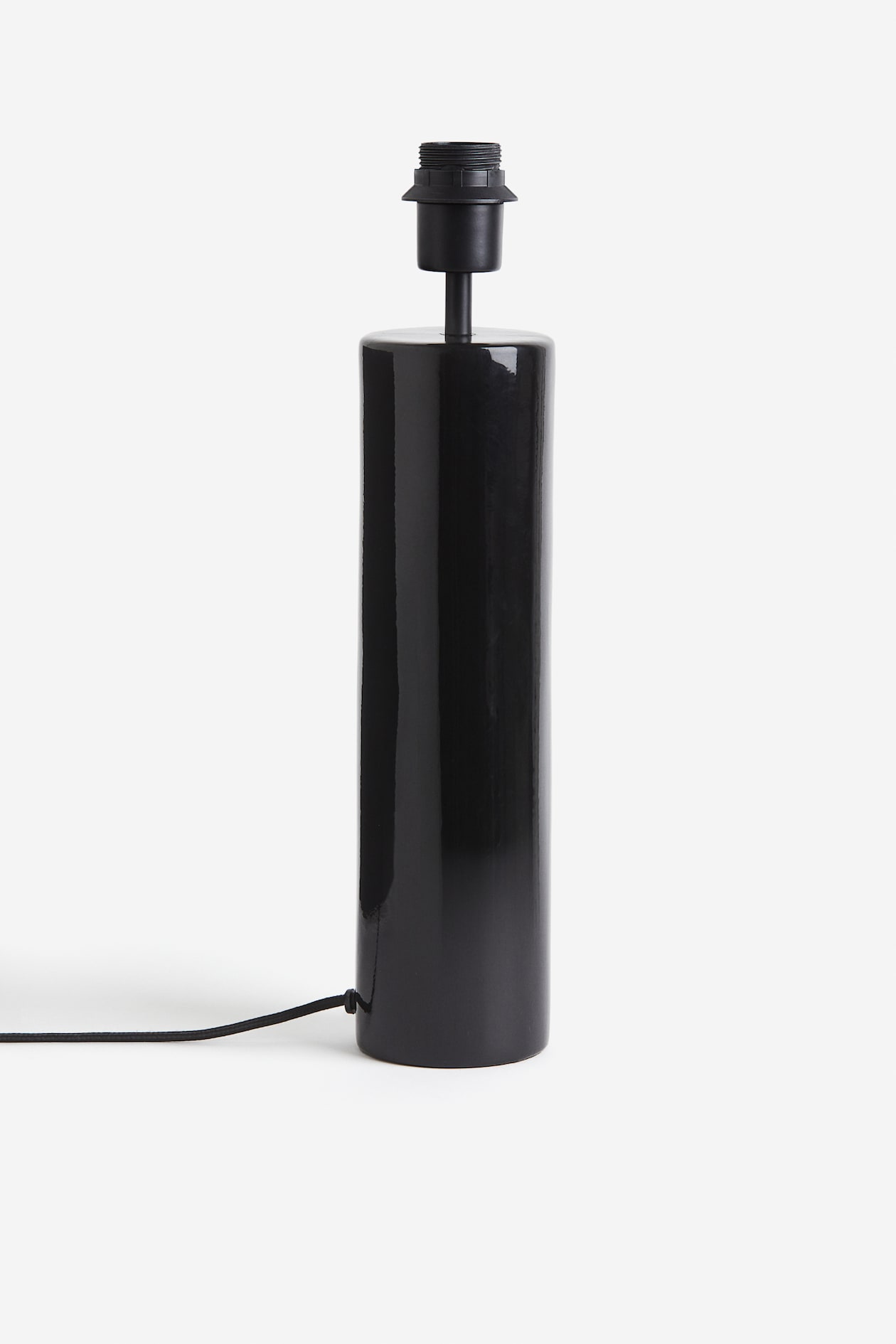 Black Cylindrical Lamp Base at H&M Home | H&M CA