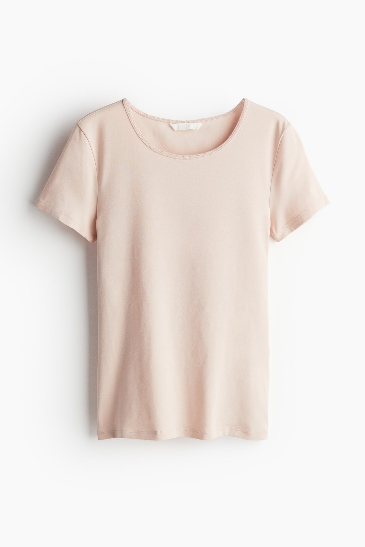 Cotton T-shirt - Powder pink - Ladies | H&M US