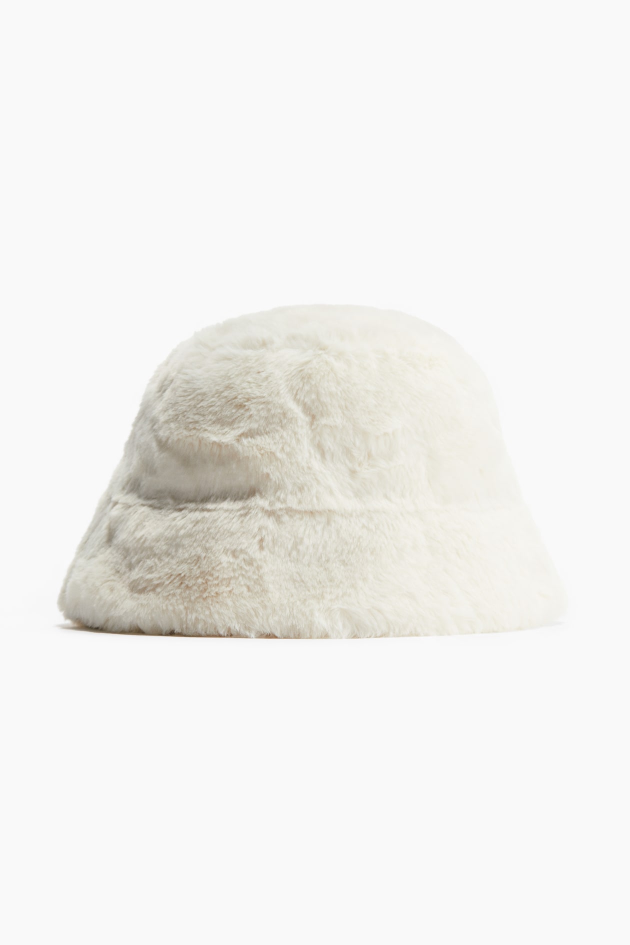 Fluffy Bucket Hat - White - Ladies | H&M US