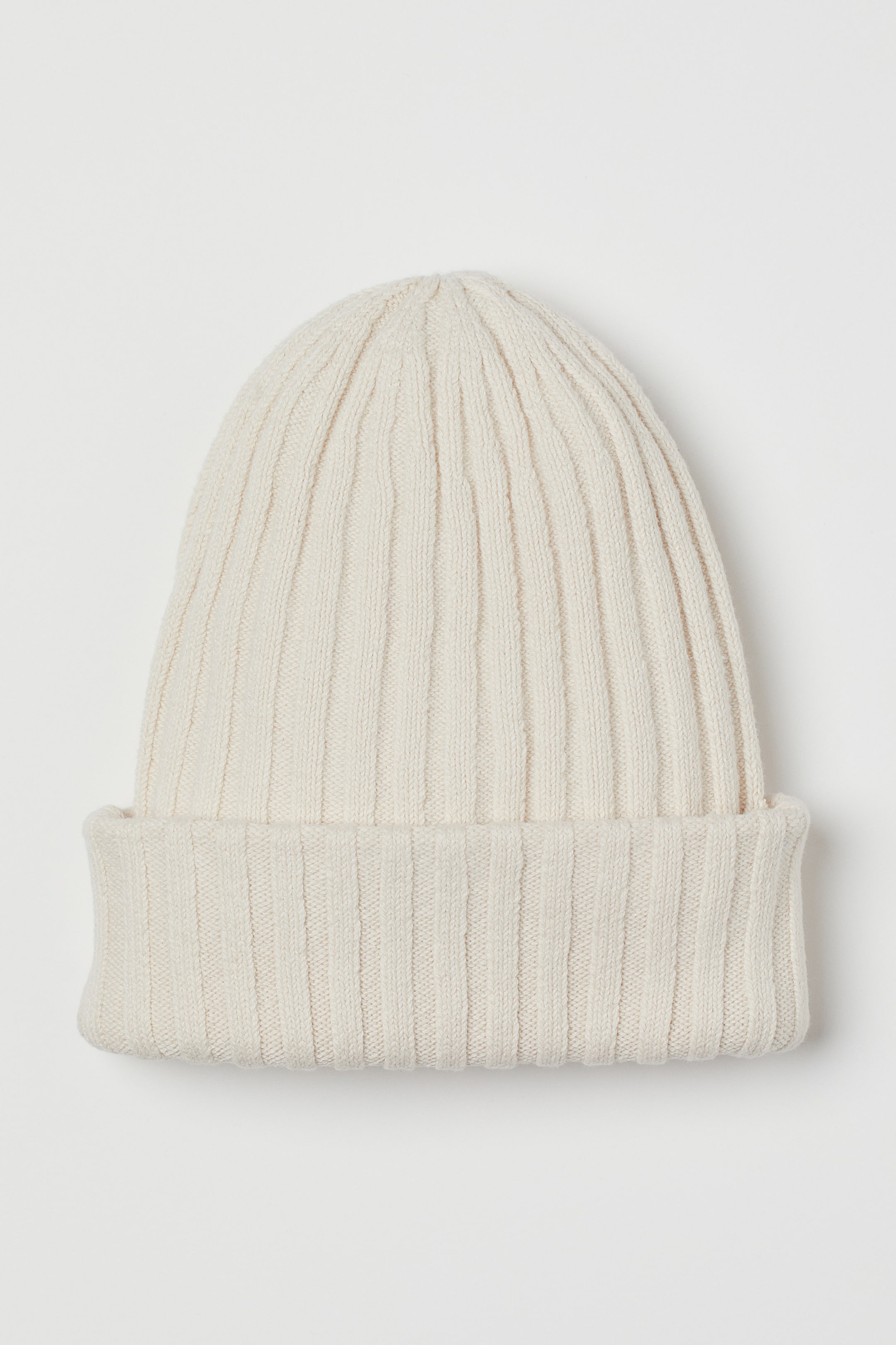 Rib-knit Hat - White - Ladies | H&M CA