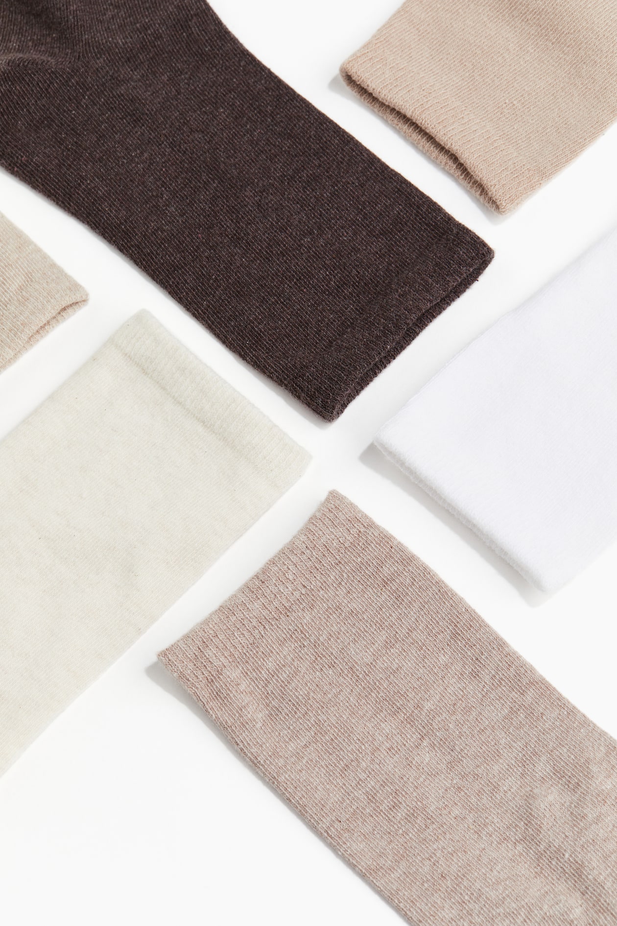 10-pack Socks - White/beige - Ladies | H&M US