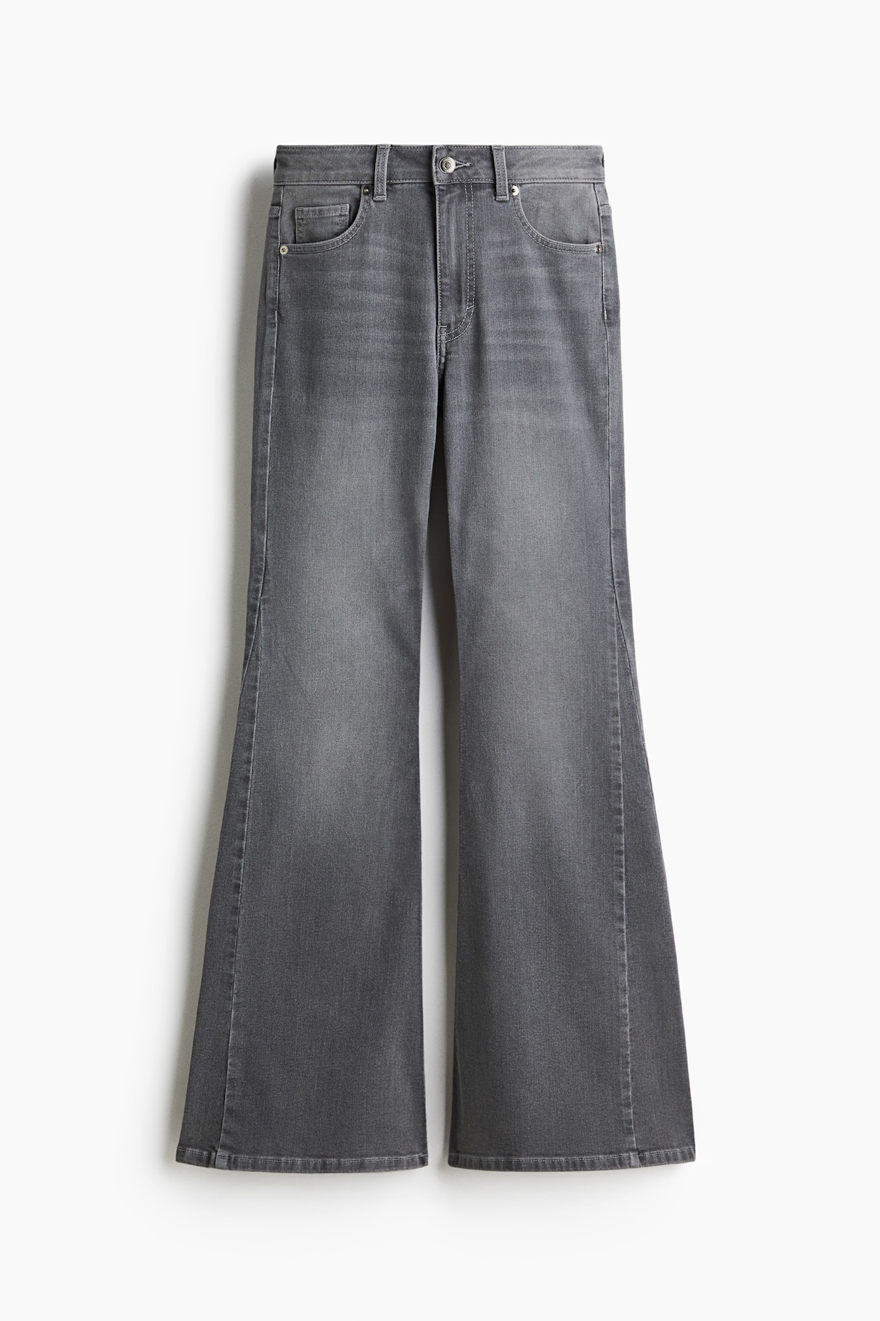 Flared High Jeans - Pesty harmaa - NAISET | H&M FI