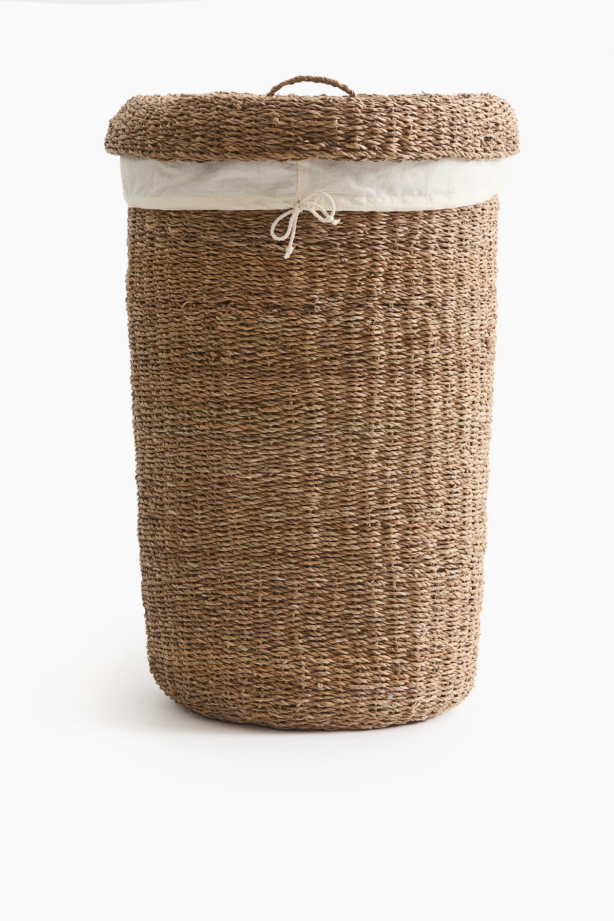 Extra-Large Seagrass Laundry Basket - Beige - Home All | H&M US
