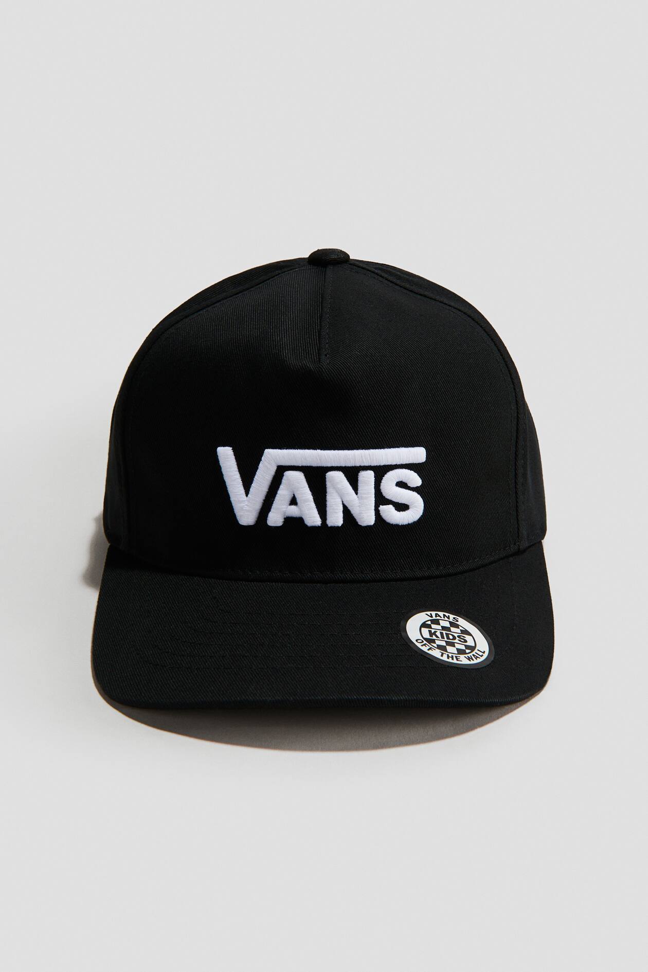 Drop V Logo Snapback Cap - Black Dark - Vans - KINDEREN | H&M NL