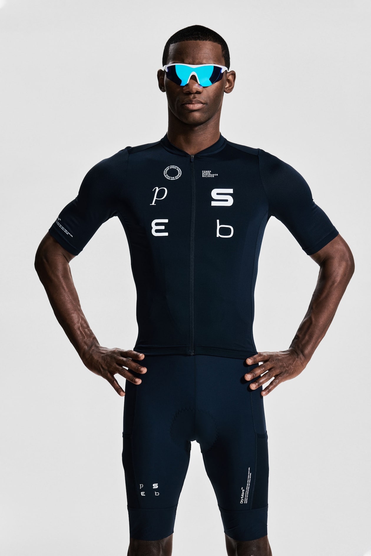 Top vélo Slim Fit DryMove™ - Bleu marine/PSEB - HOMME | H&M FR