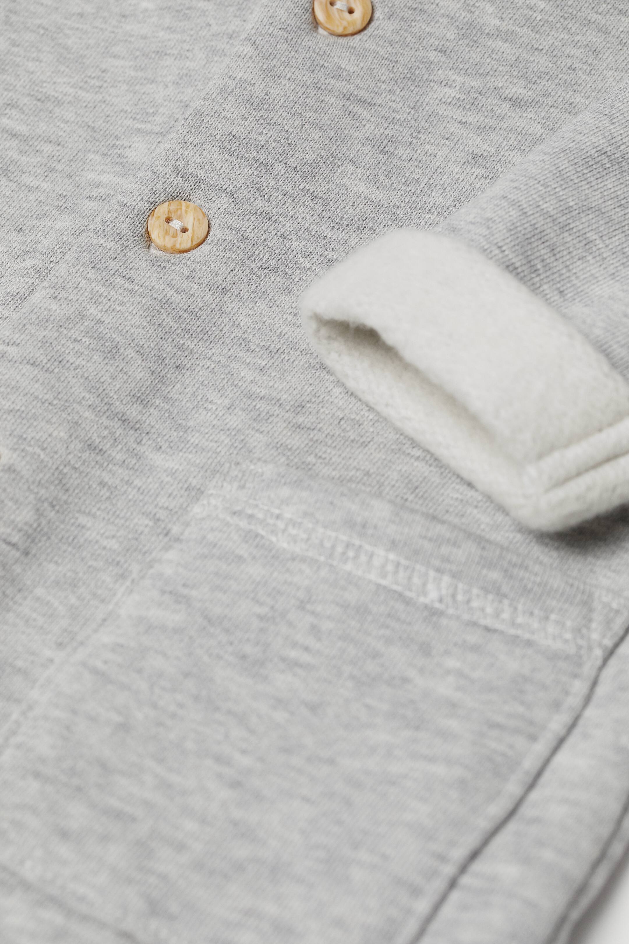 Combinaison en molleton - Gris chiné - ENFANT | H&M FR