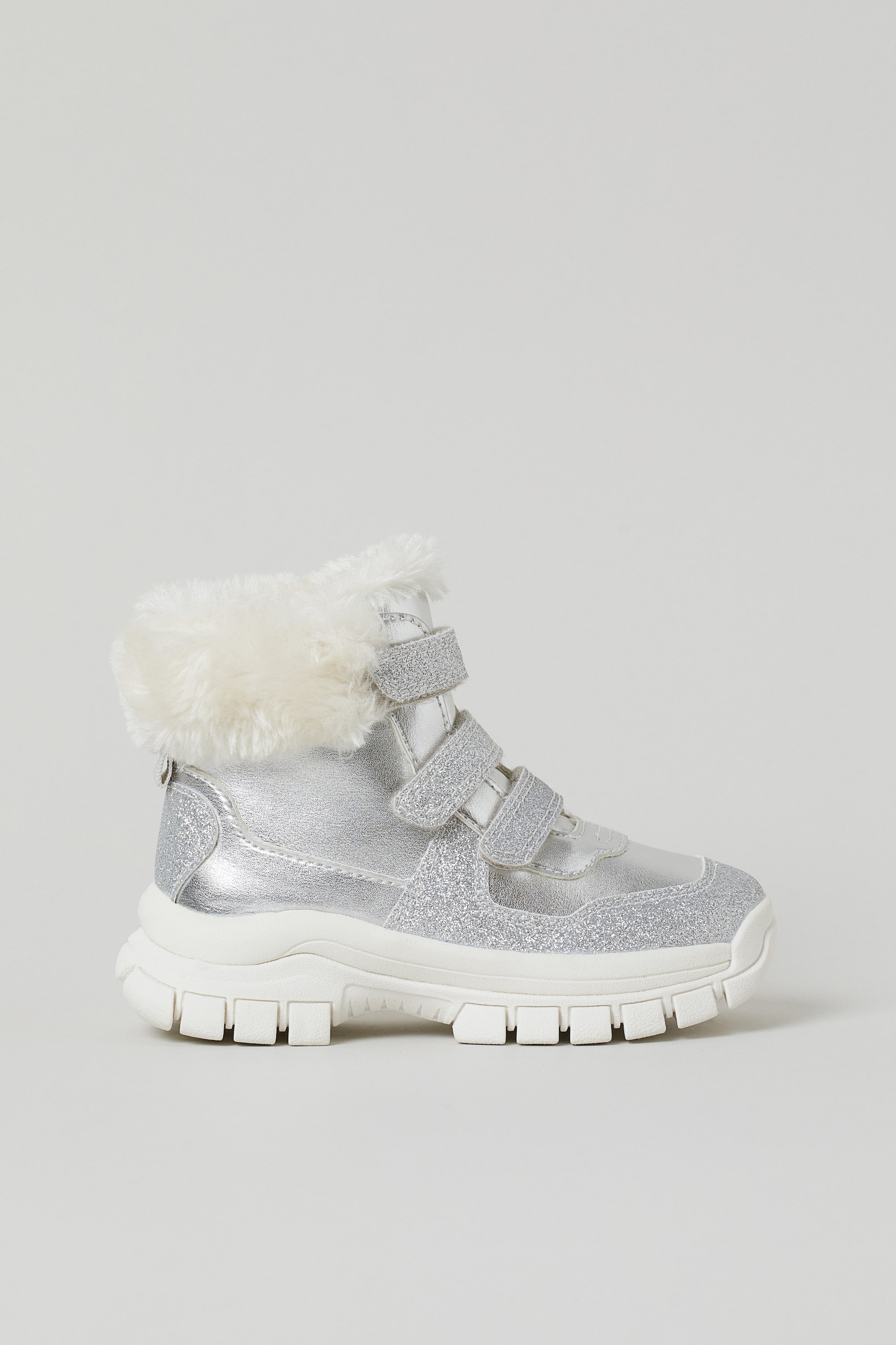 Shimmering boots - Silver-coloured - Kids | H&M HK