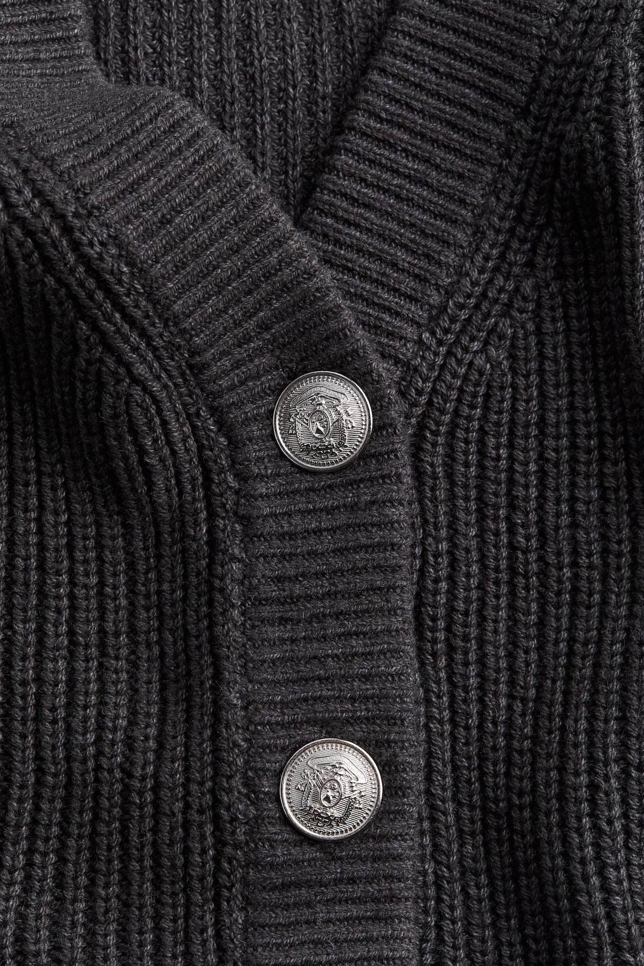 Women's Dark gray Pocket-detail Cardigan | H&M US