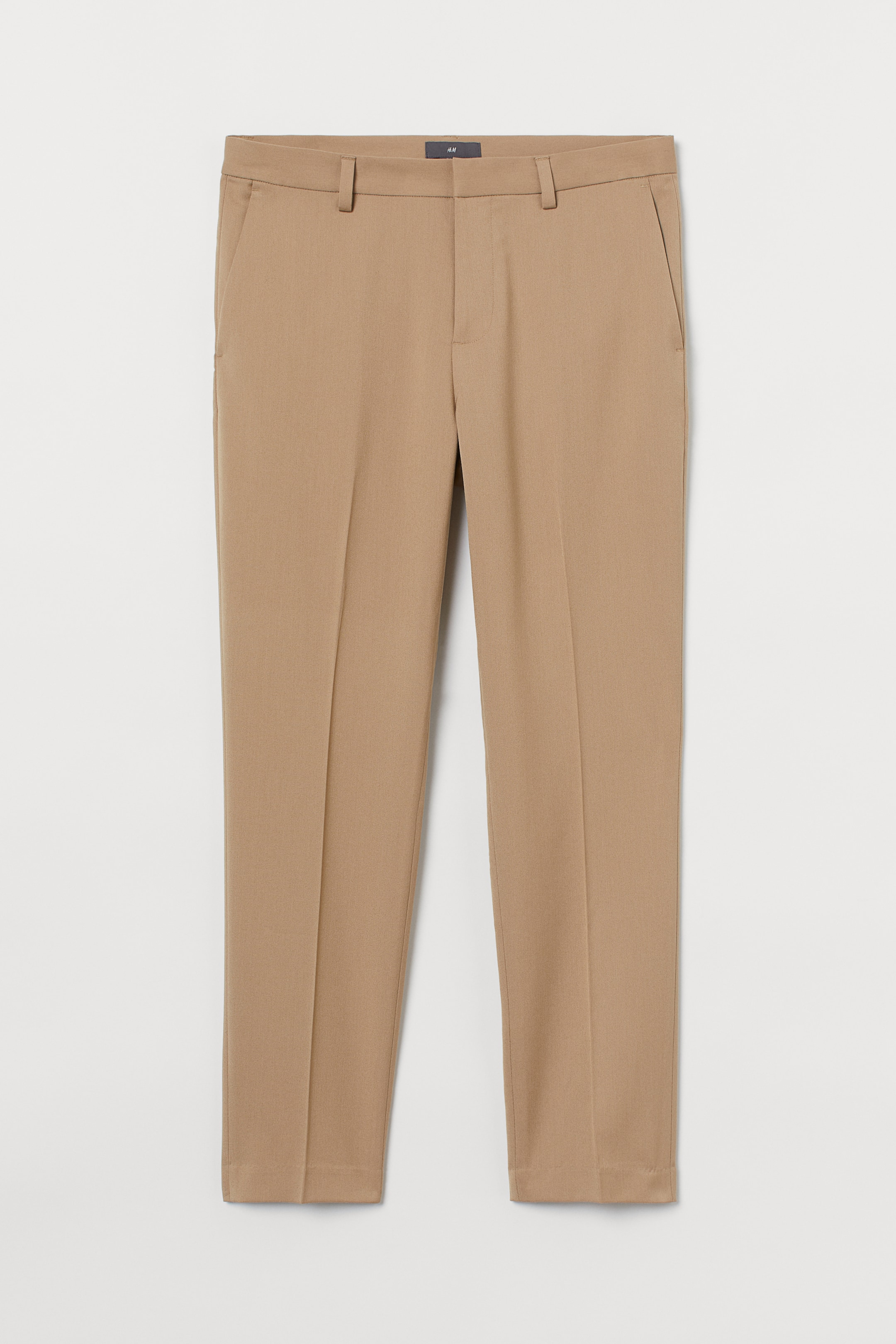 Slim Fit Slacks - Beige - Men | H&M CA