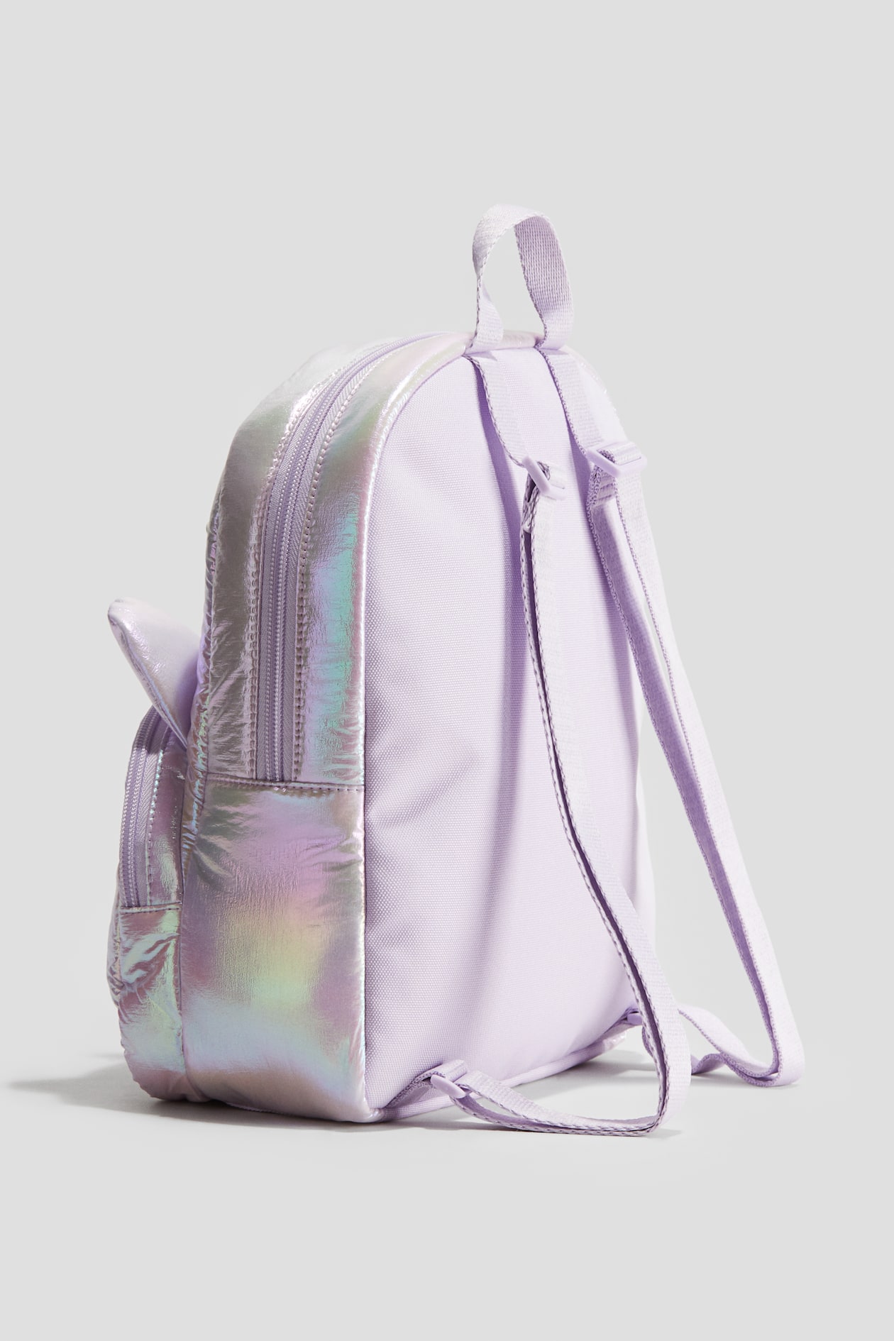 Appliquéd Backpack - Light purple/unicorn - Kids | H&M US