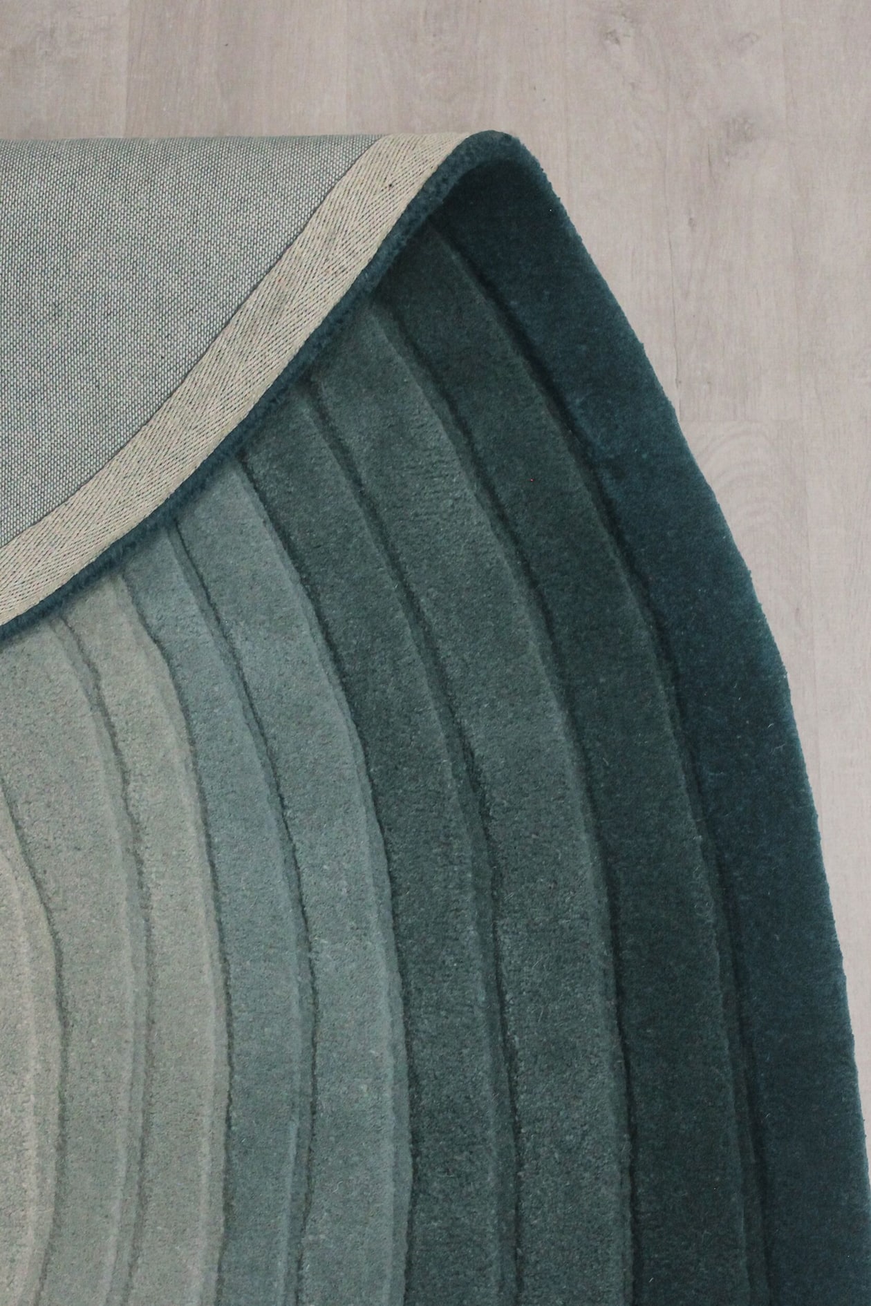 Puddle Ombre Formad Matta I Ull - Blå - Flair Rugs - Home All | H&M SE