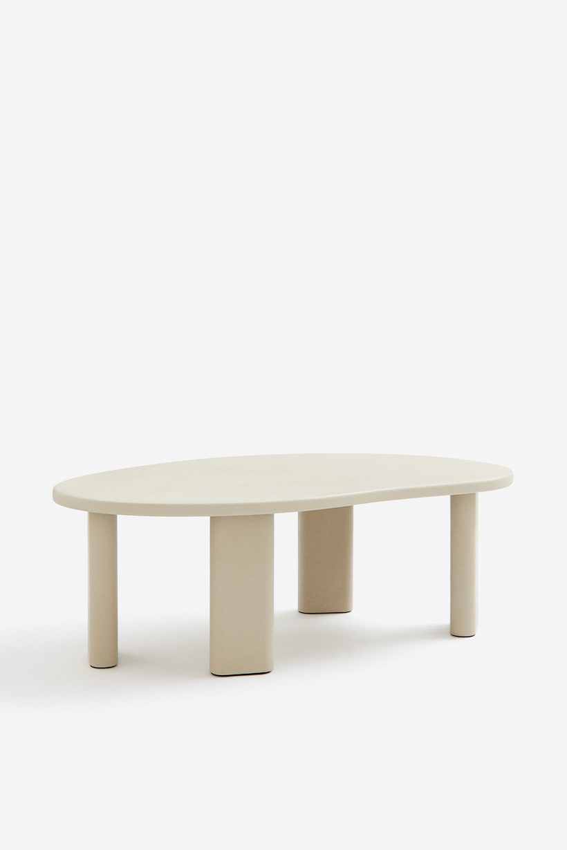 Beige Mango Wood Coffee Table at H&M Home | H&M US