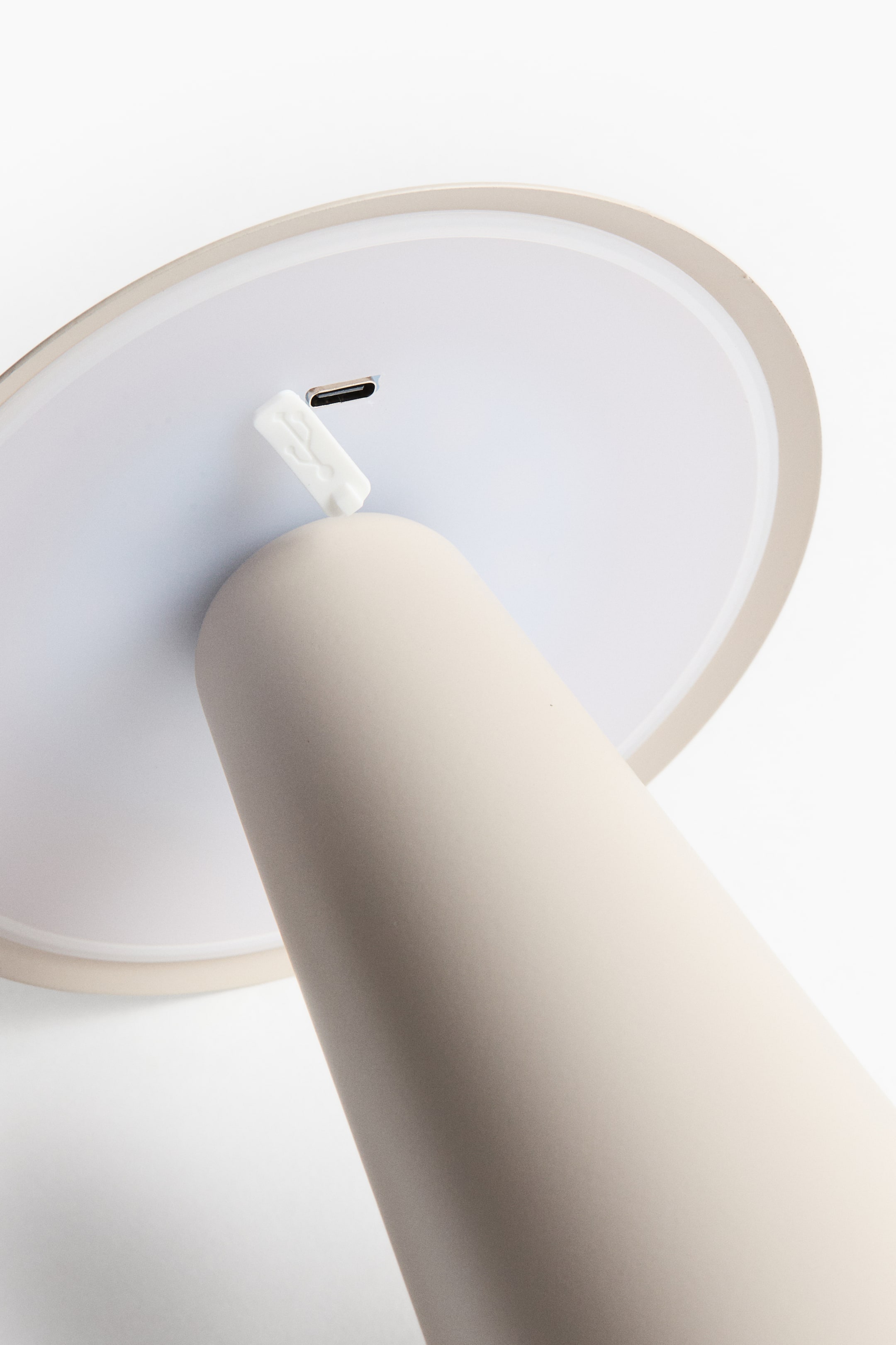 Genopladelig bordlampe - Creme - Home All | H&M DK