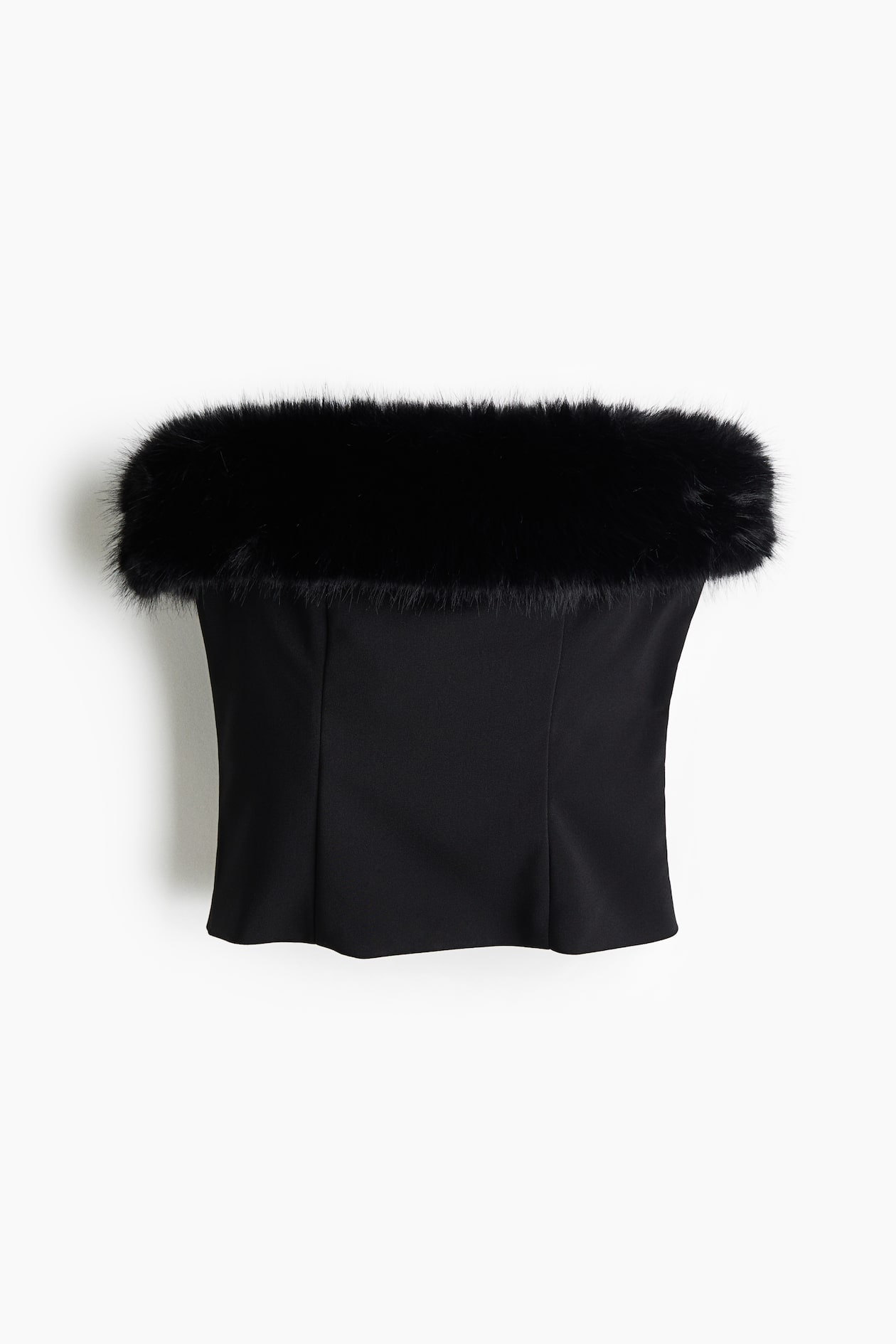 Top bandeau corto - Negro - Ladies | H&M MX