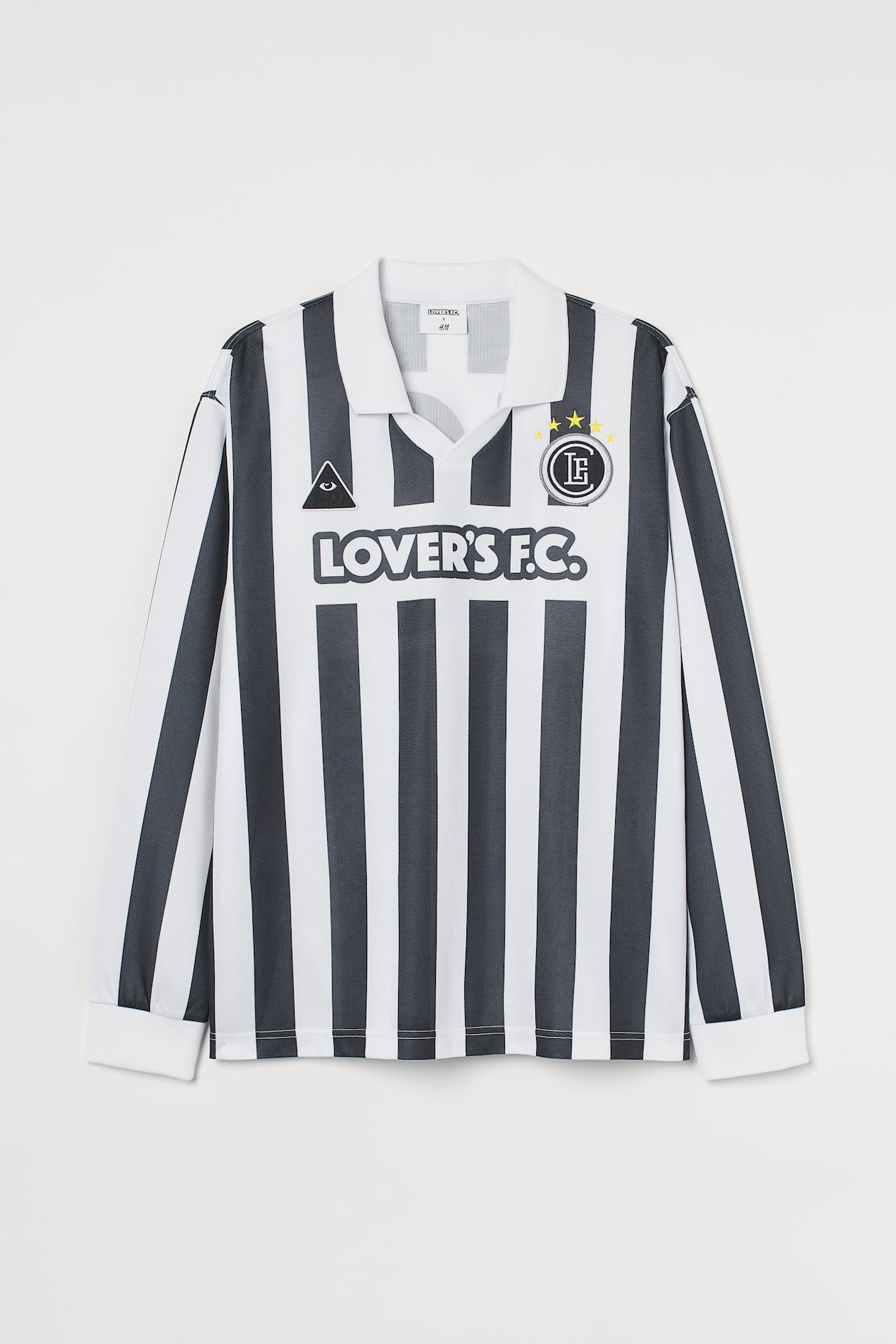 Men’s White/10 Long-sleeved football shirt | H&M GB